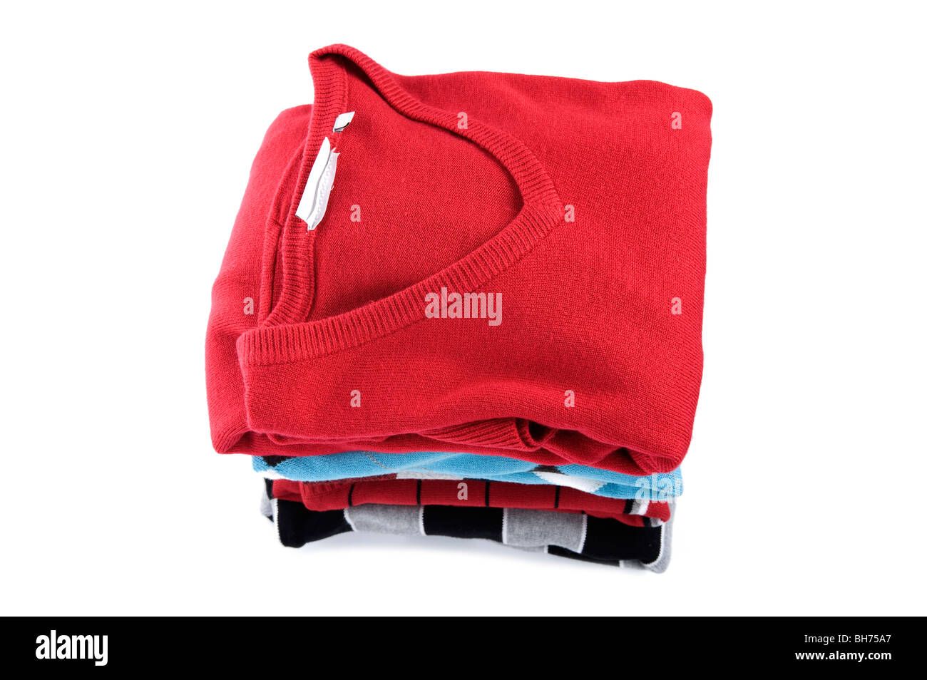 object on white - clothes sweater close up Stock Photo - Alamy