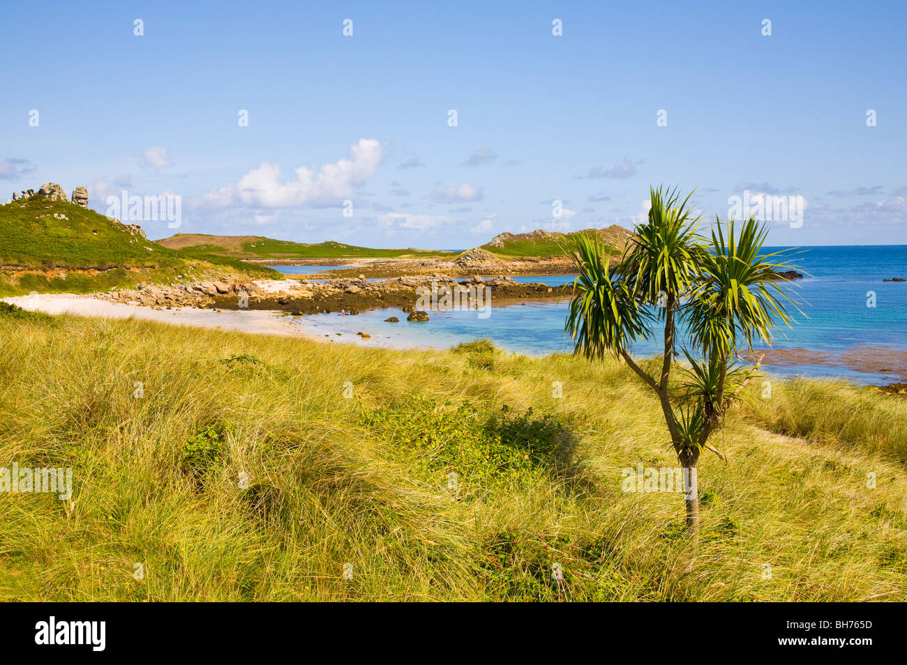 St. Martins -isolated beach- Isles Of Scilly Stock Photo - Alamy