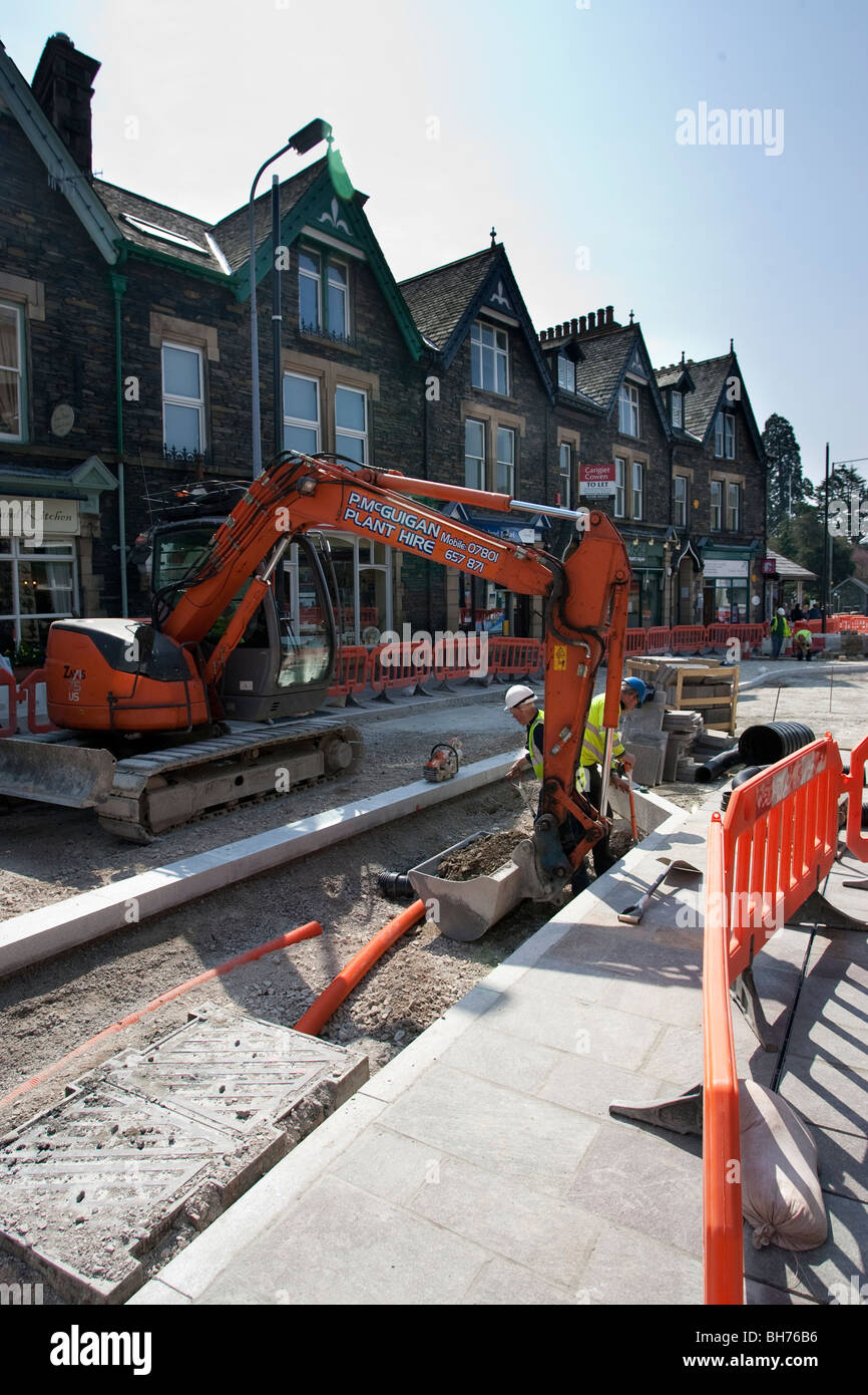 P.McGuigan plant hire Hitachi medium excavator ZAXIS 75 US Stock Photo ...