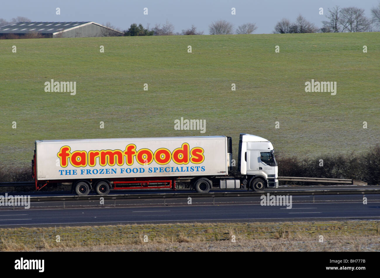 Farmfoods frozen food lorry hi-res stock photography and images - Alamy