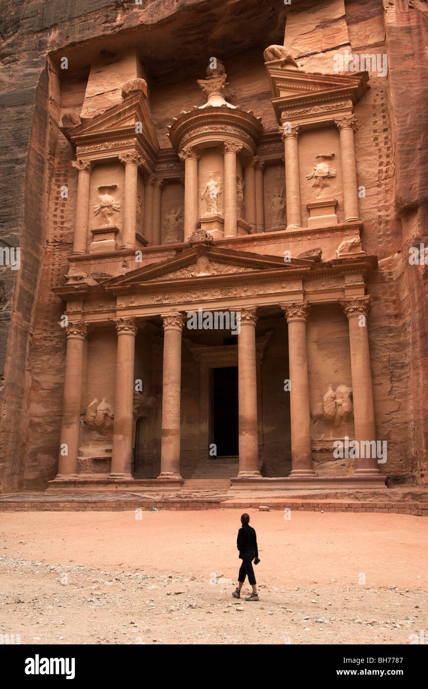 The Nabatean tombs of Petra, Jordan, were taken over by the Romans as ...