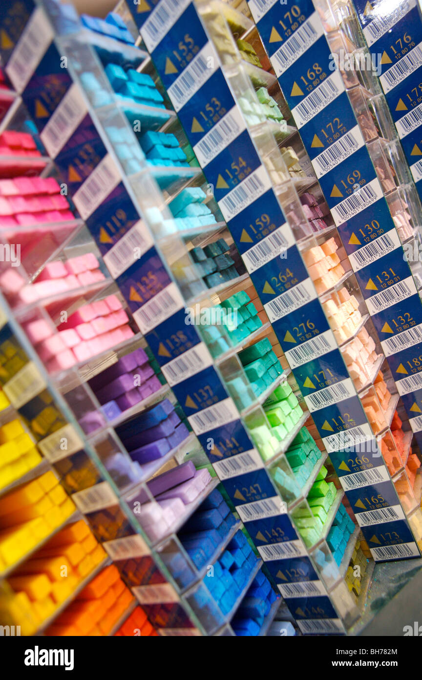 pastel, shop, art, products, sell, buy, rows, line, full, colour ...