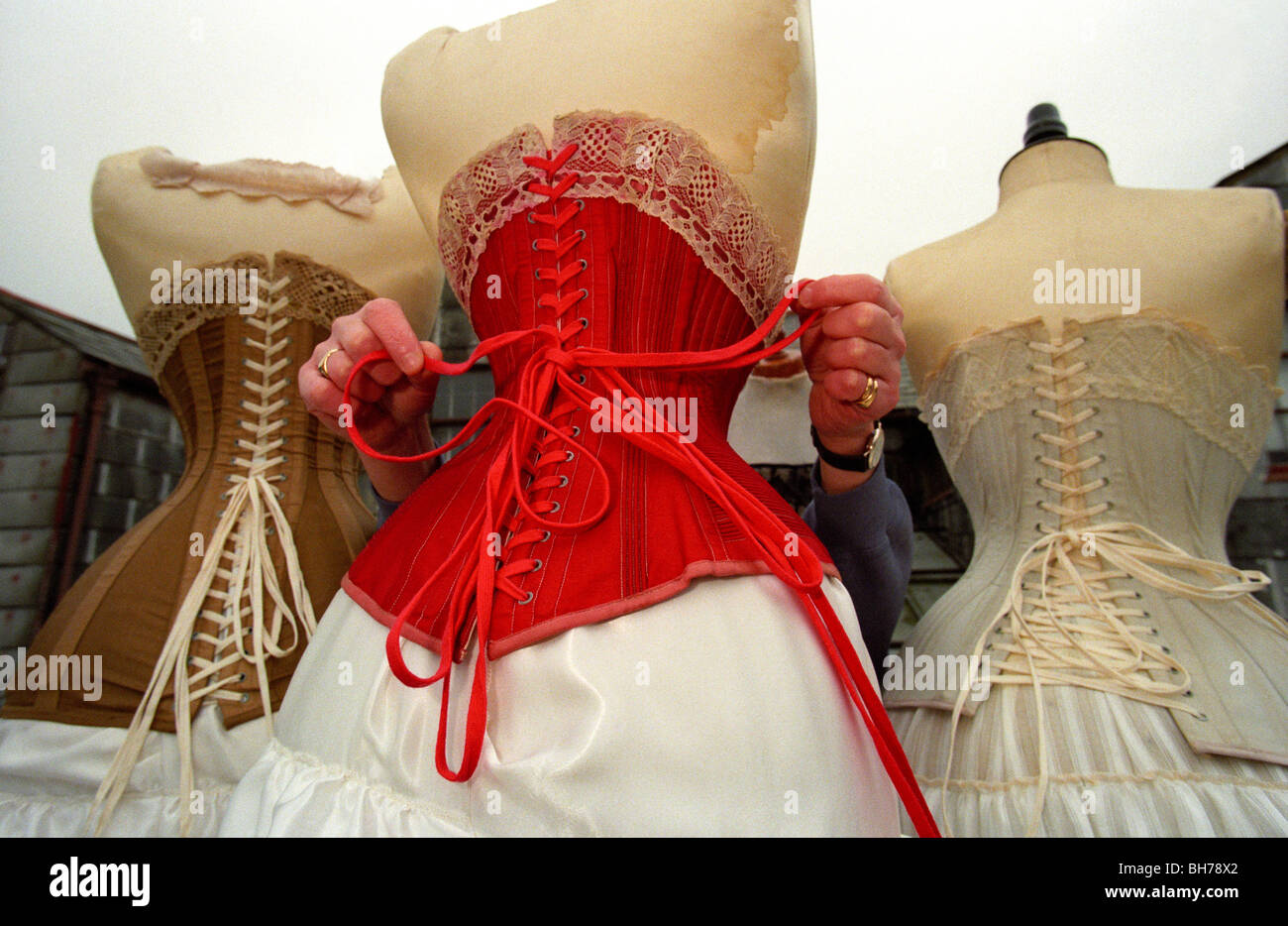 Corsets uk old hi-res stock photography and images - Alamy