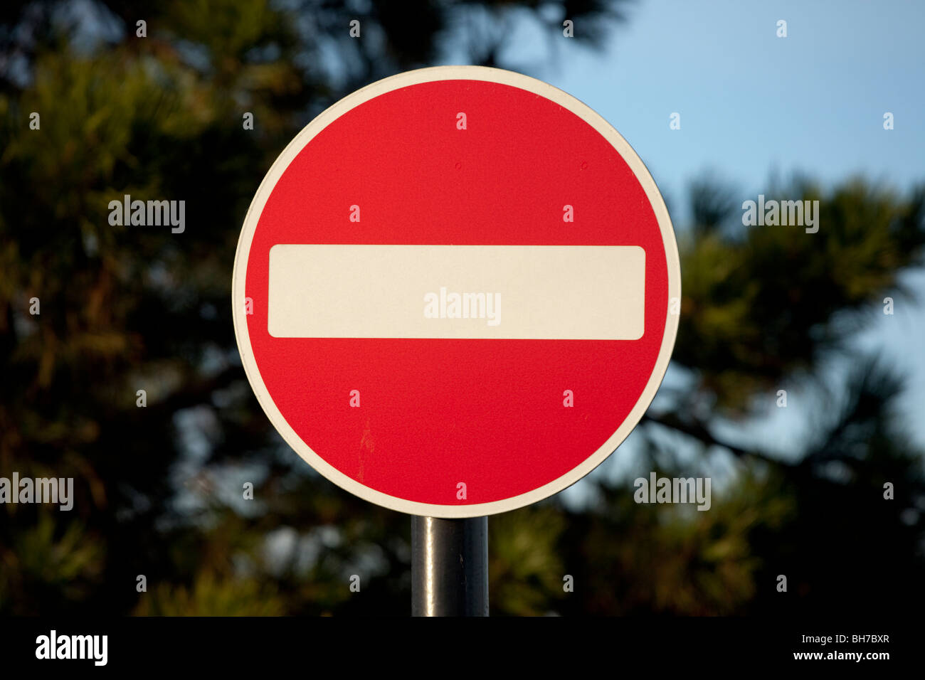 No Entry sign Stock Photo - Alamy