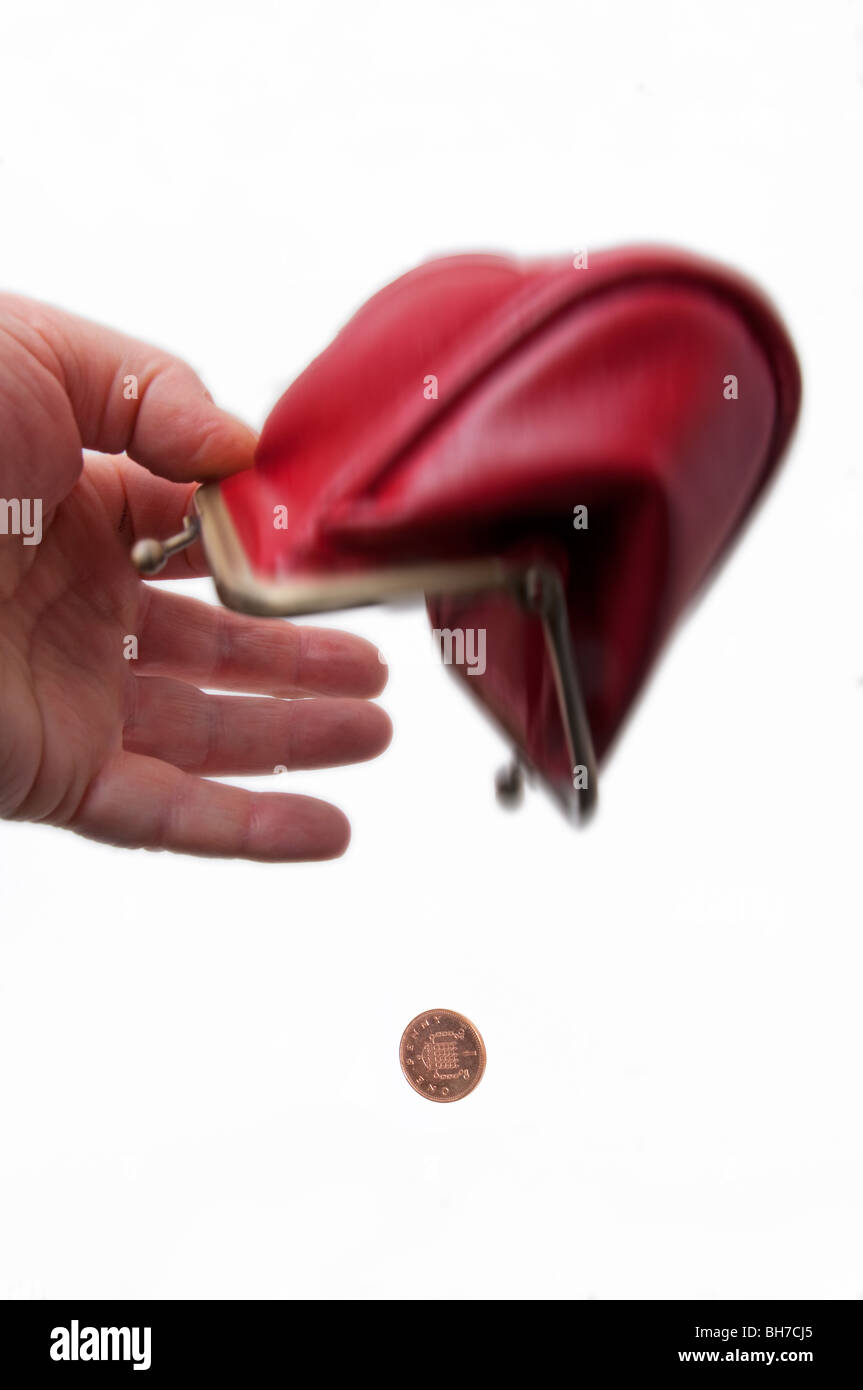 Empty purse hi-res stock photography and images - Alamy