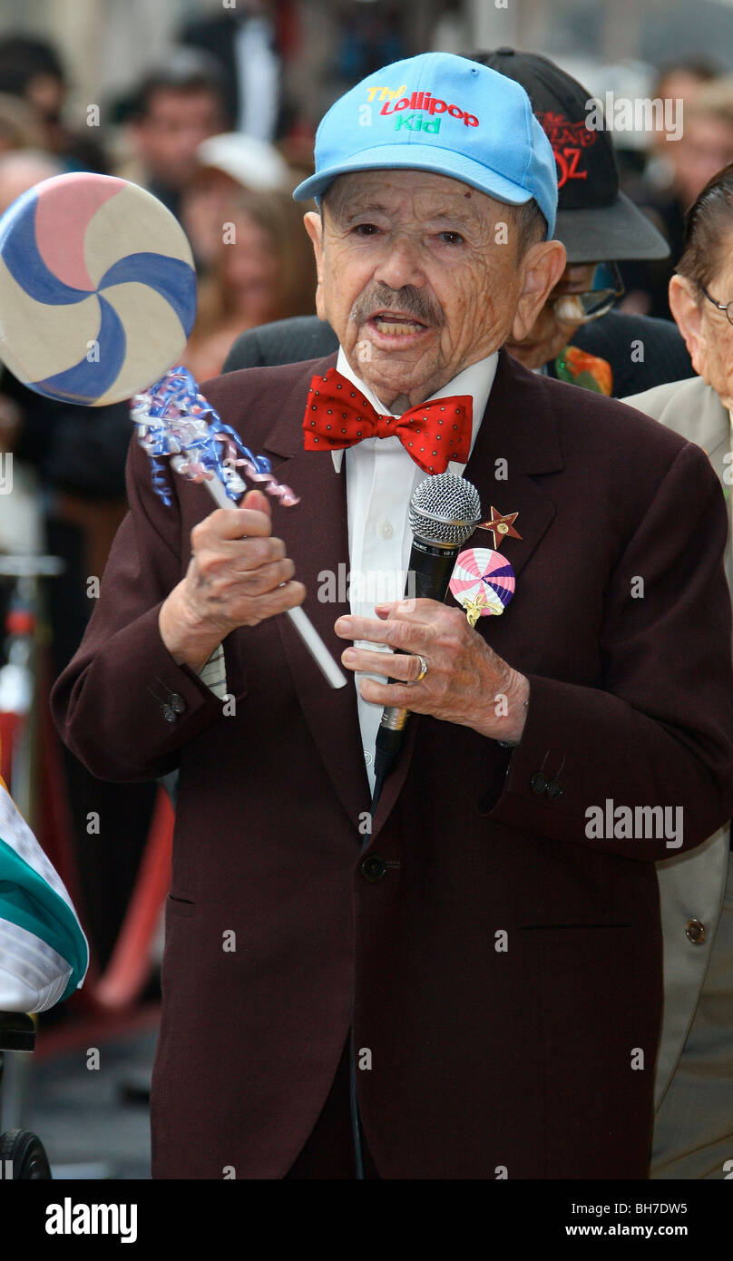 JERRY MAREN THE MUNCHKINS HOLLYWOOD WALK OF FAME HOLLYWOOD LOS ANGELES ...