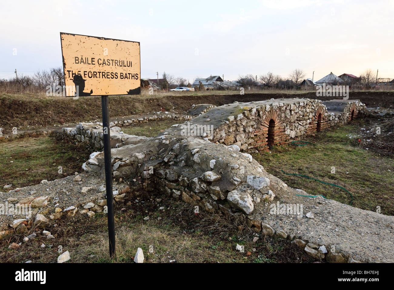 The baths of Castrum Potaissa base camp of the roman legion "Legio ...