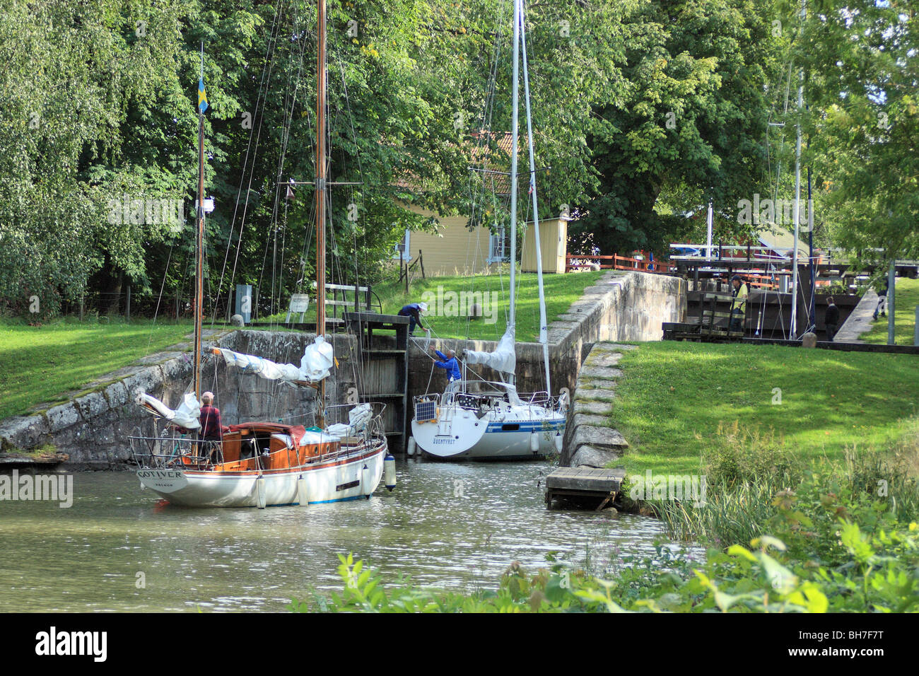 Mariestad sweden canal hi-res stock photography and images - Alamy