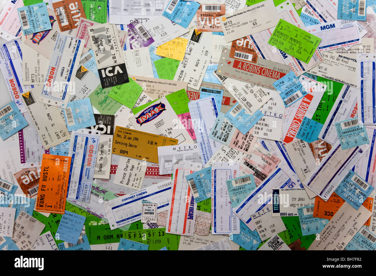 Ticket stubs hi-res stock photography and images - Alamy