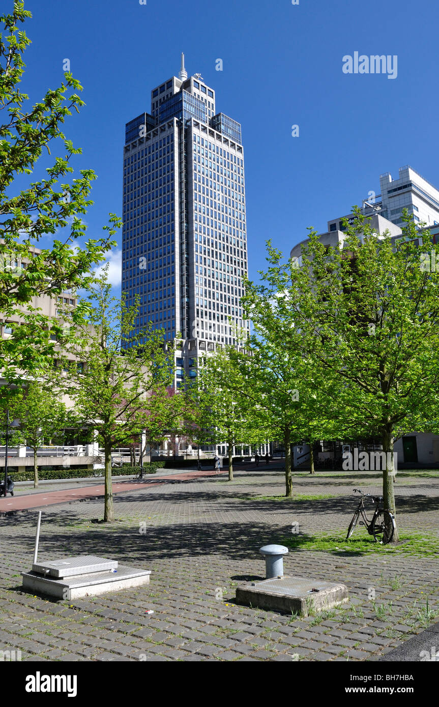 The Rembrandt tower in Amsterdam, The Netherlands Stock Photo - Alamy