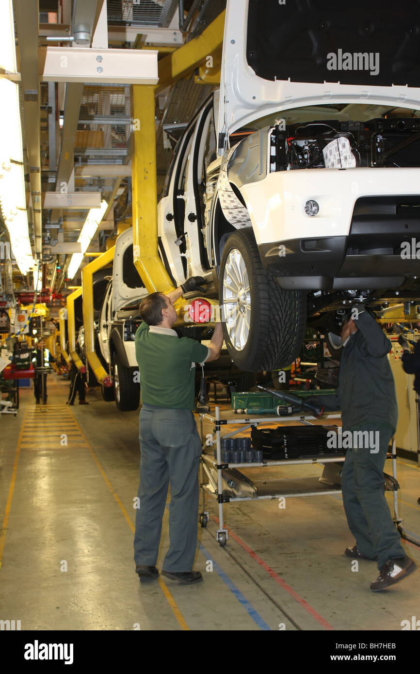 Jaguar land rover factory hi-res stock photography and images - Alamy