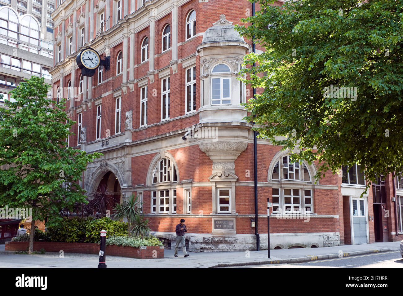 Cripplegate Free Library building Golden Lane, Finsbury, Barbican ...