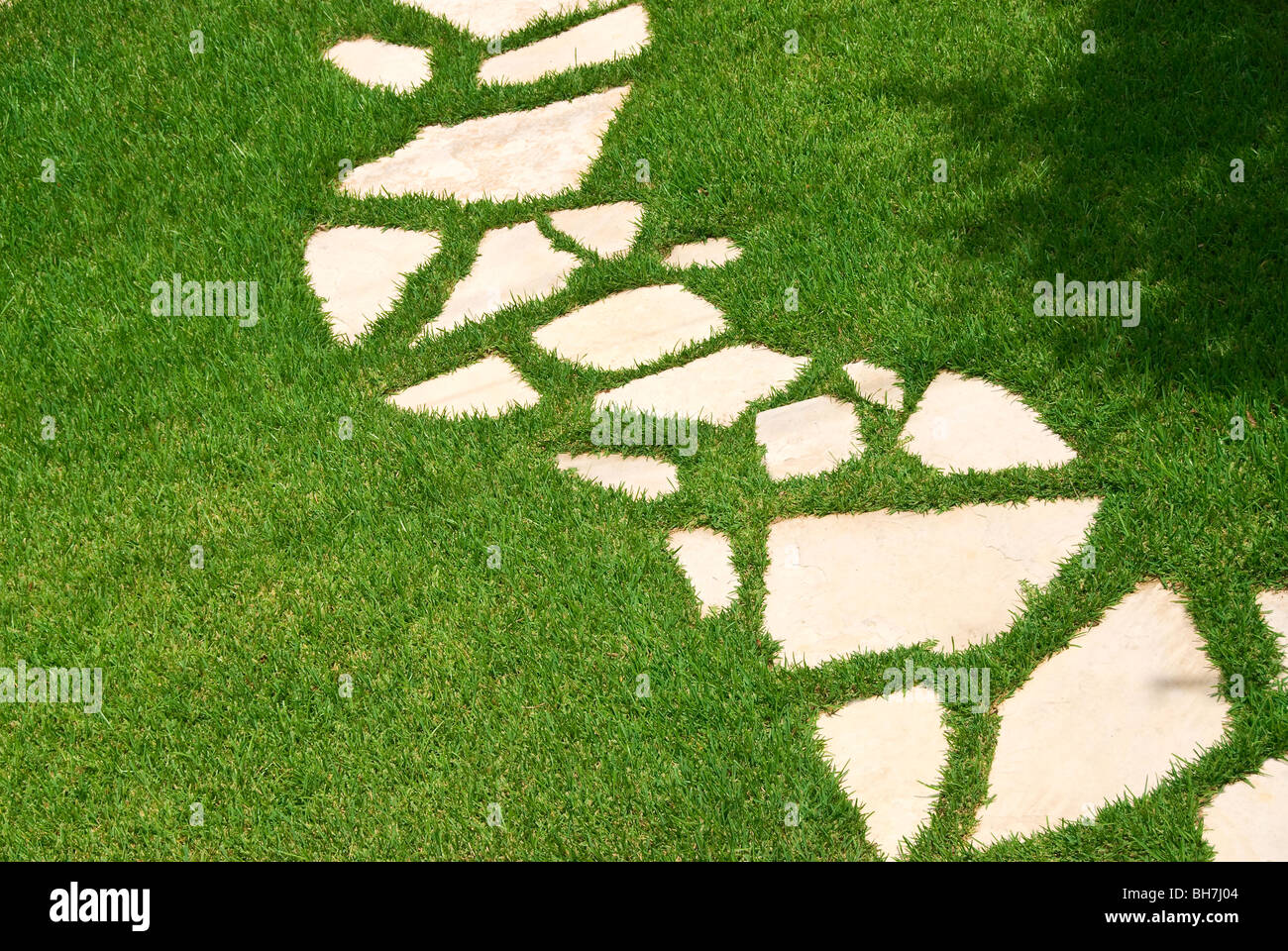 Rock pathway garden texas hi-res stock photography and images - Alamy