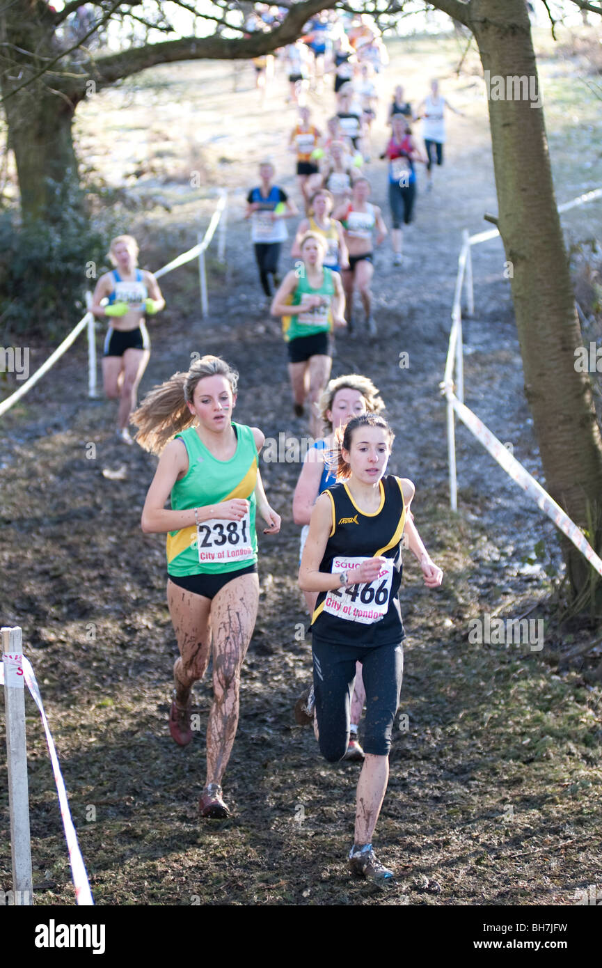 Abigail Jones 2466 Poole AC Under 17 women, Southern Cross Country ...