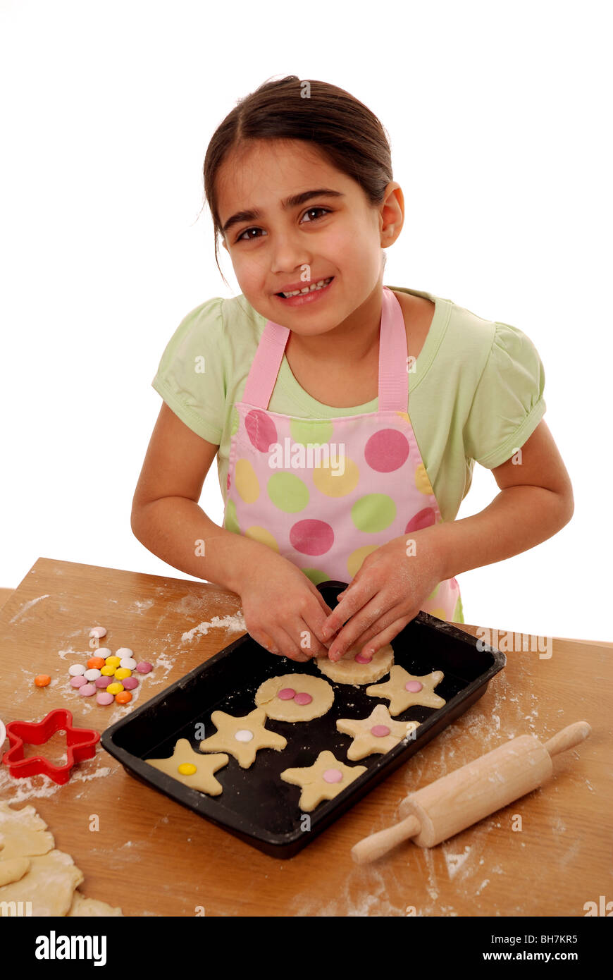 Child enjoying baking Stock Photo - Alamy