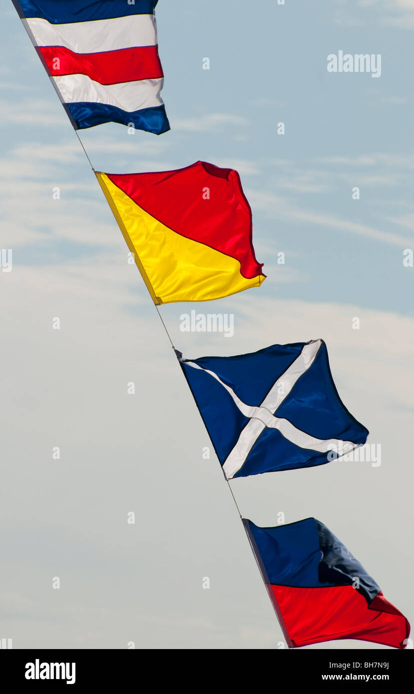 Ship flags lunenburg hi-res stock photography and images - Alamy
