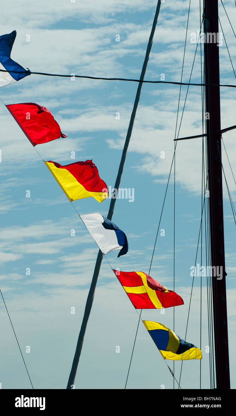 Ship flags lunenburg hi-res stock photography and images - Alamy