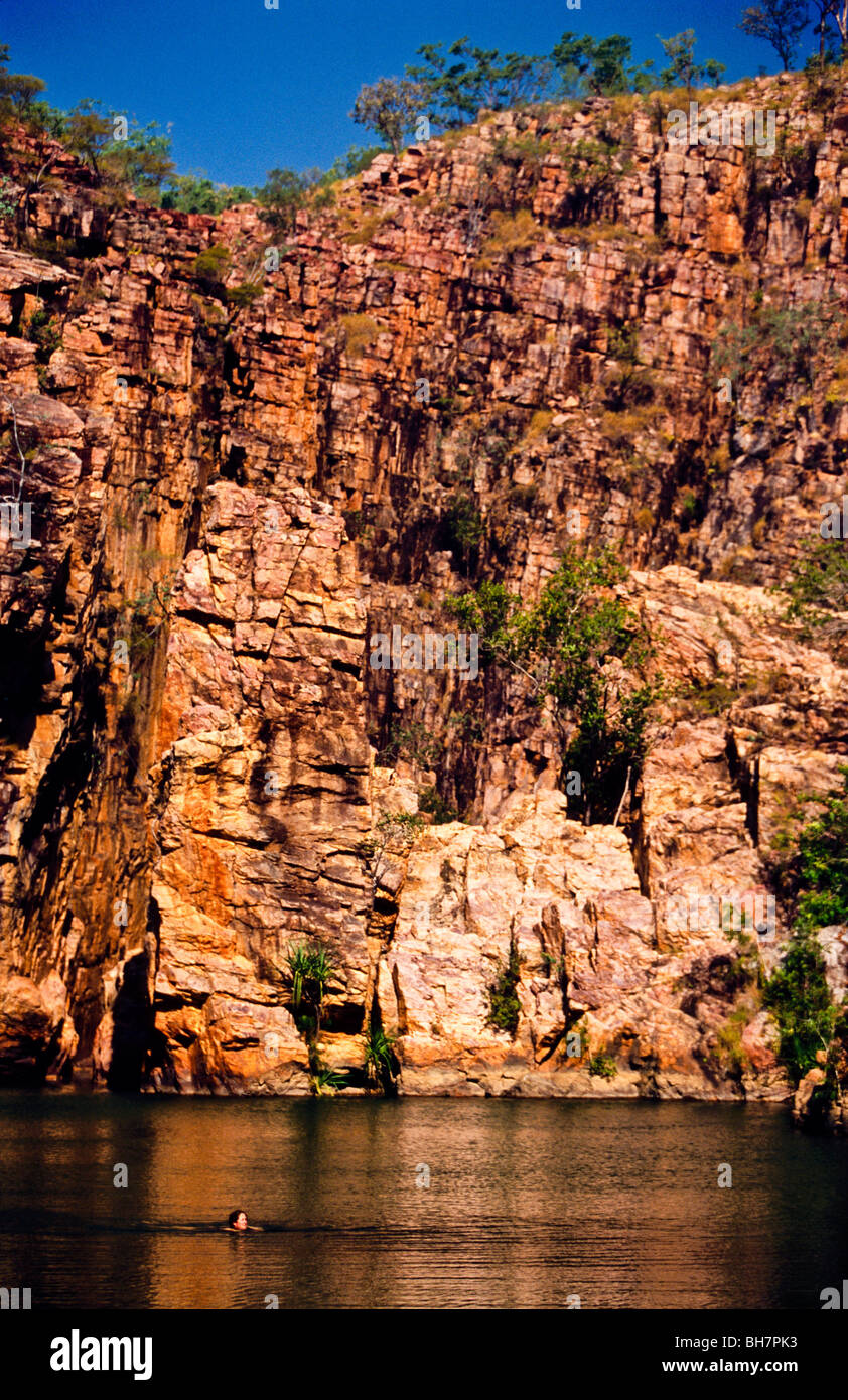 Outback swimming hole, Australia Stock Photo - Alamy