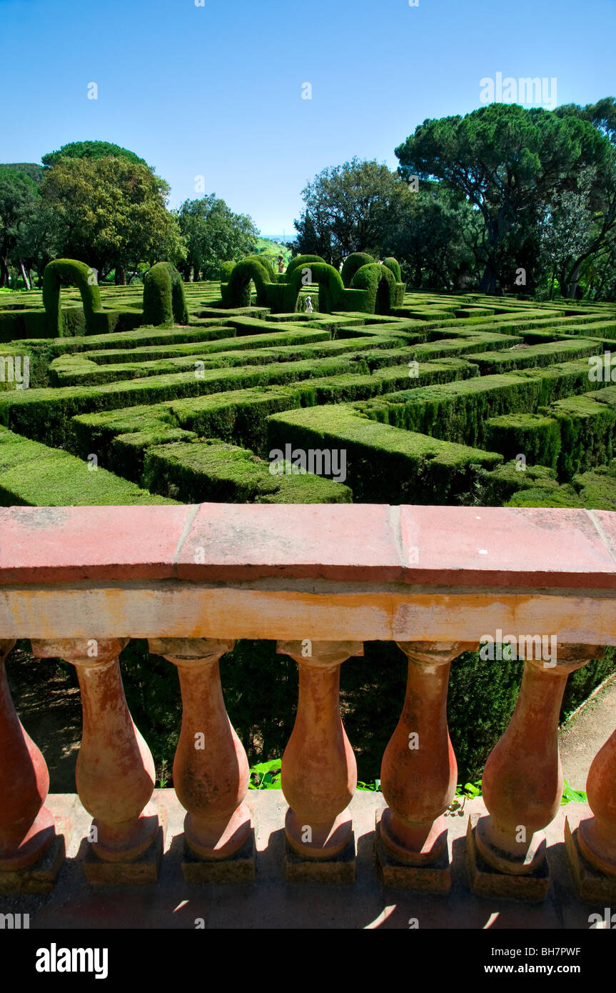 Labyrinth park horta barcelona catalonia hi-res stock photography and ...