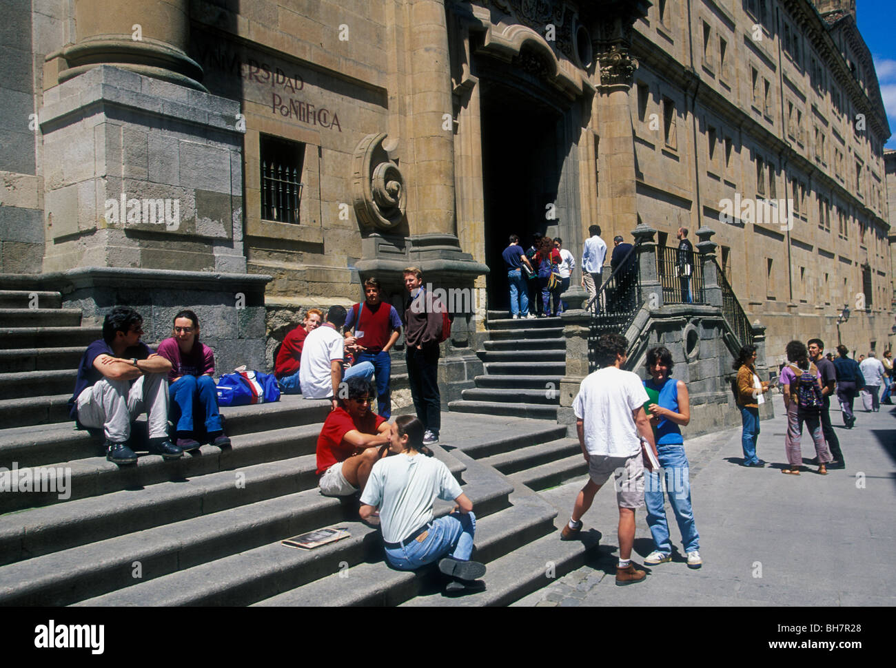 Spaniards, Spanish people, Spanish students, students, Pontifical ...