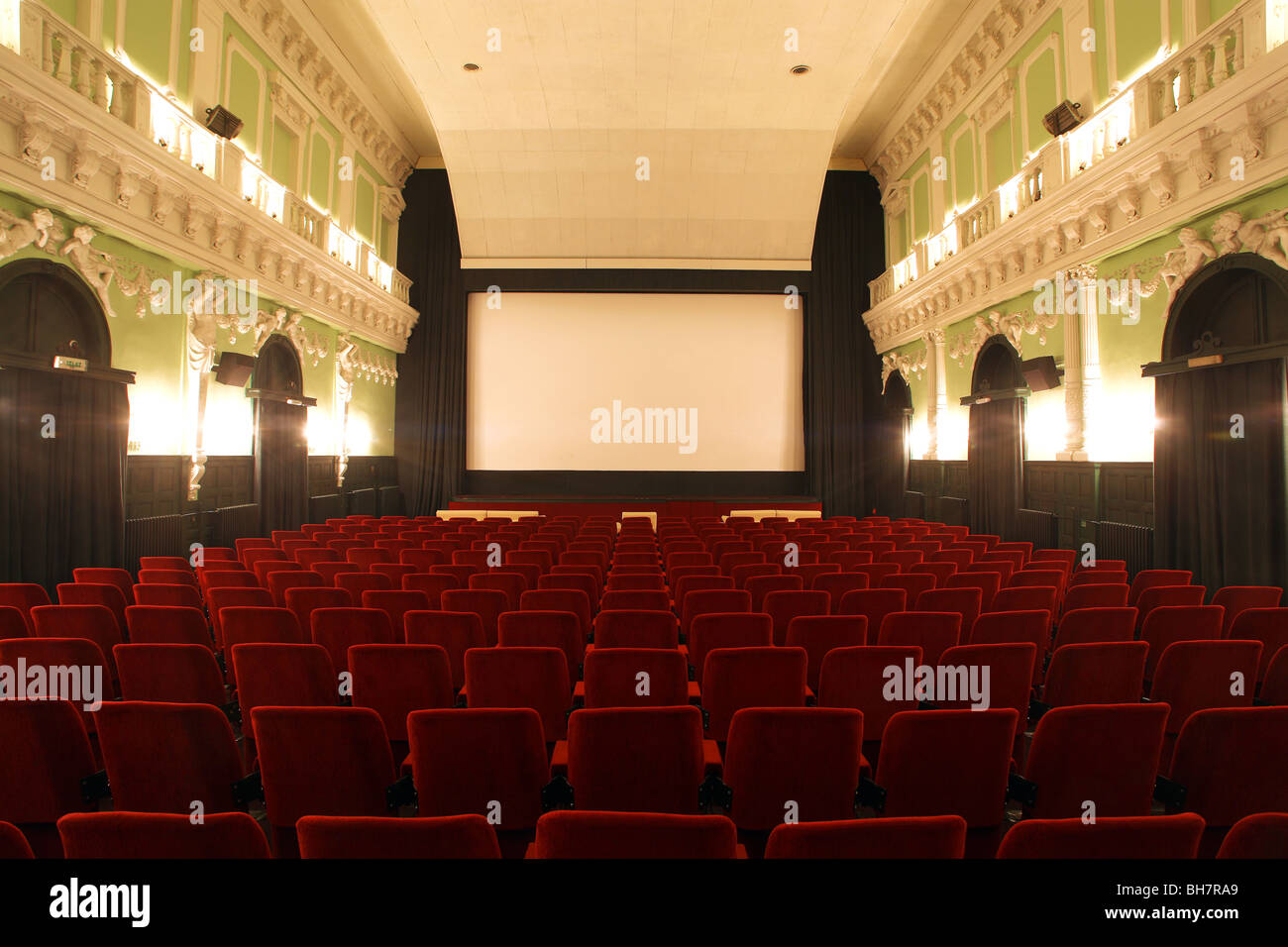 old cinema hall Stock Photo - Alamy