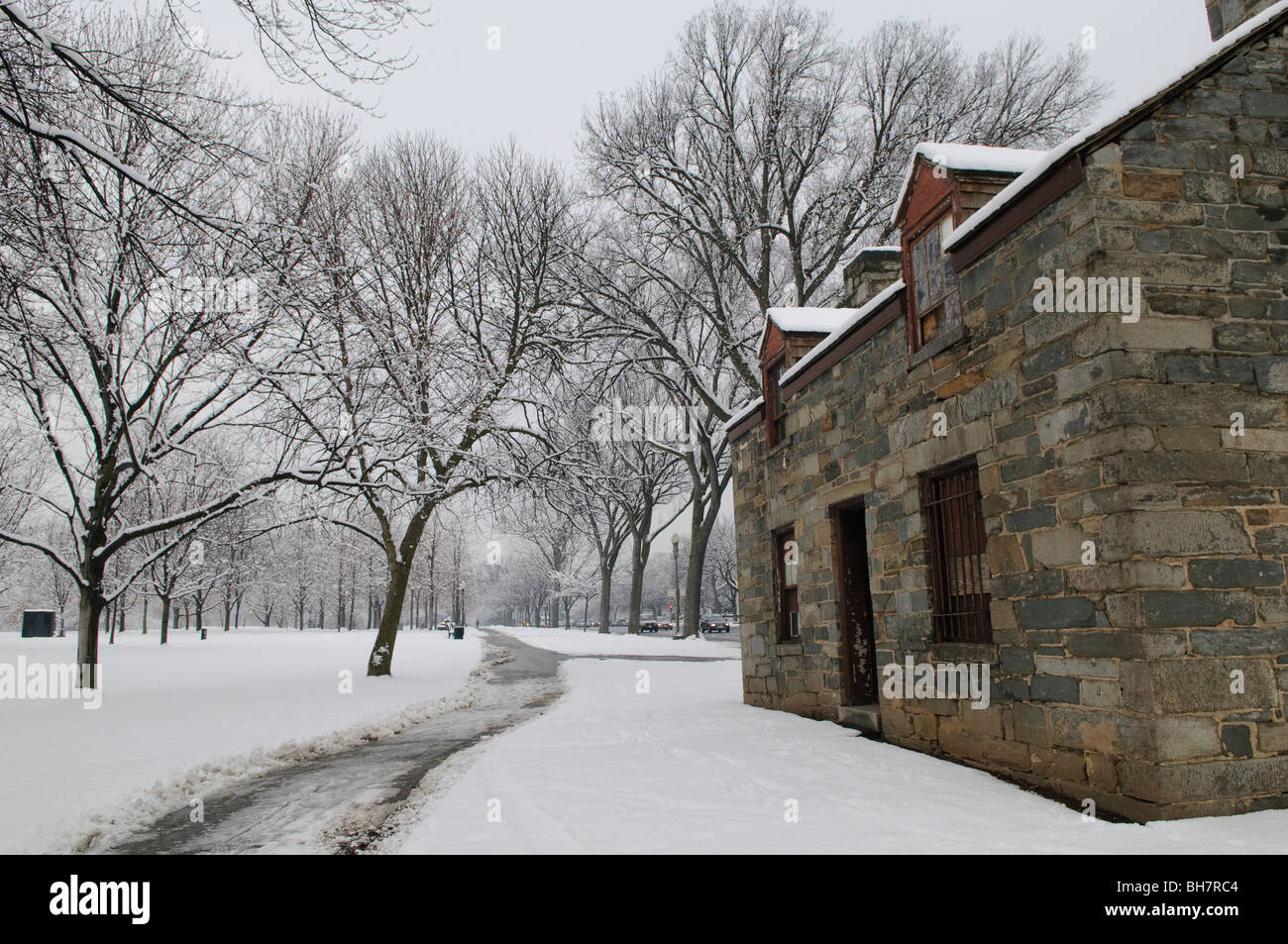 United nations morning snowfall hi-res stock photography and images - Alamy