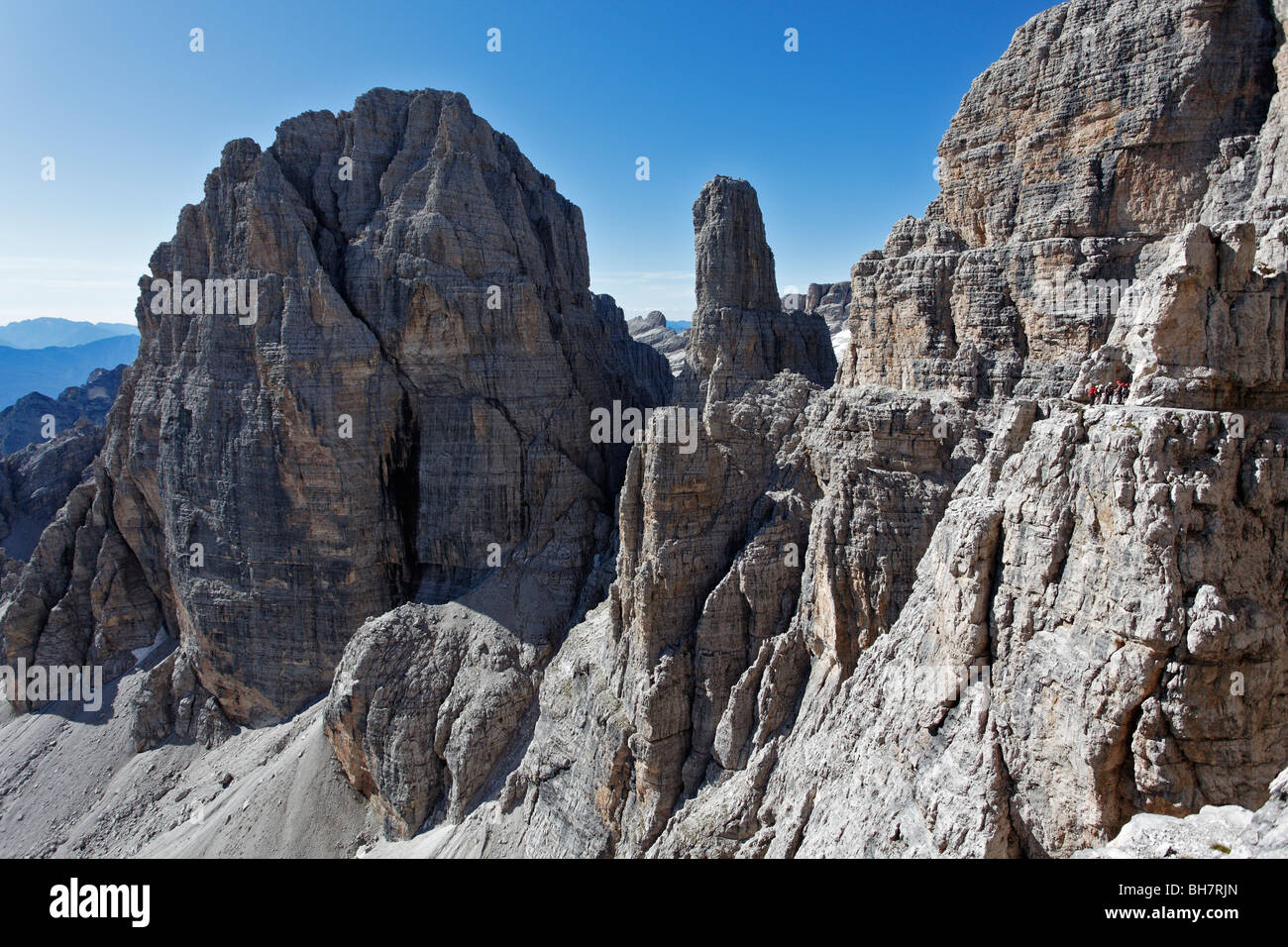 brenta via ferrata dolomite dolomiti mountaineering italy alps italian ...