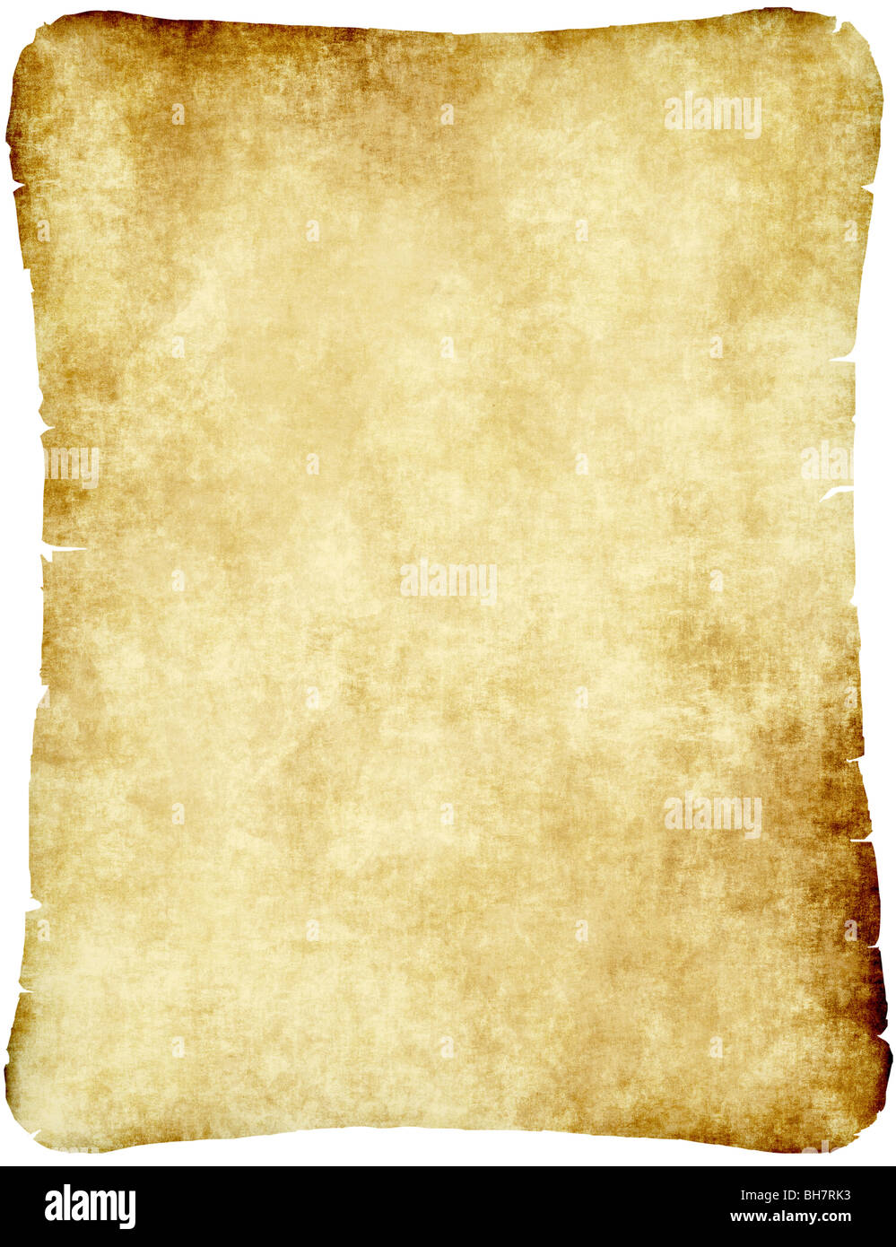 Grunge parchment texture Cut Out Stock Images & Pictures - Alamy