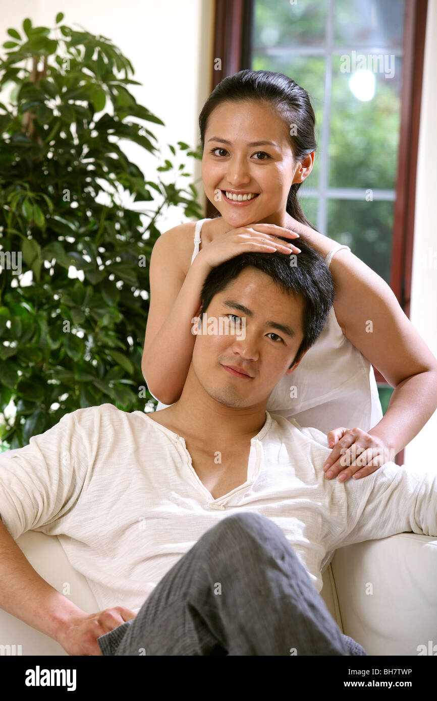 Young chinese married couple hi-res stock photography and images - Alamy
