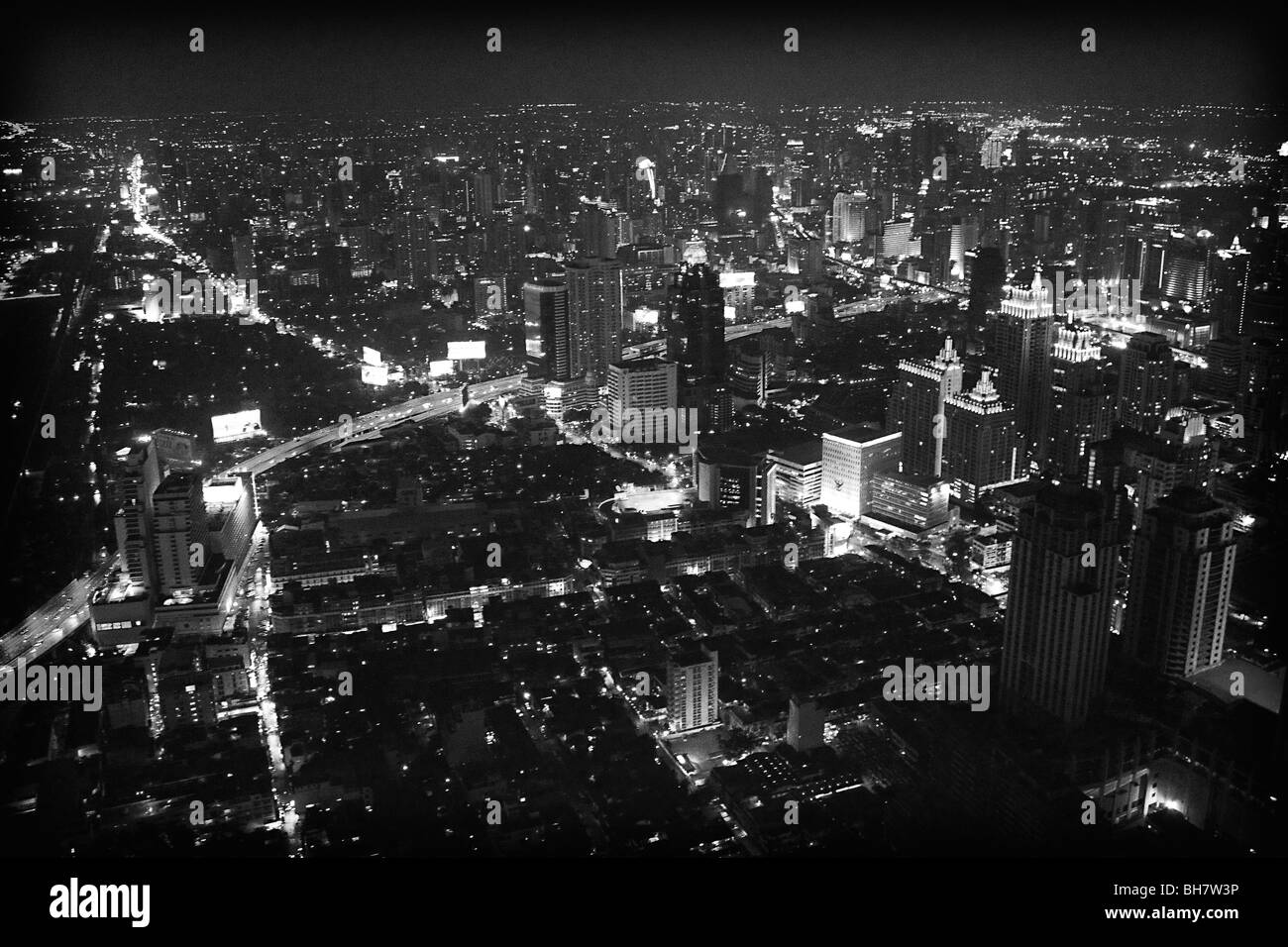 View from top tower Black and White Stock Photos & Images - Alamy