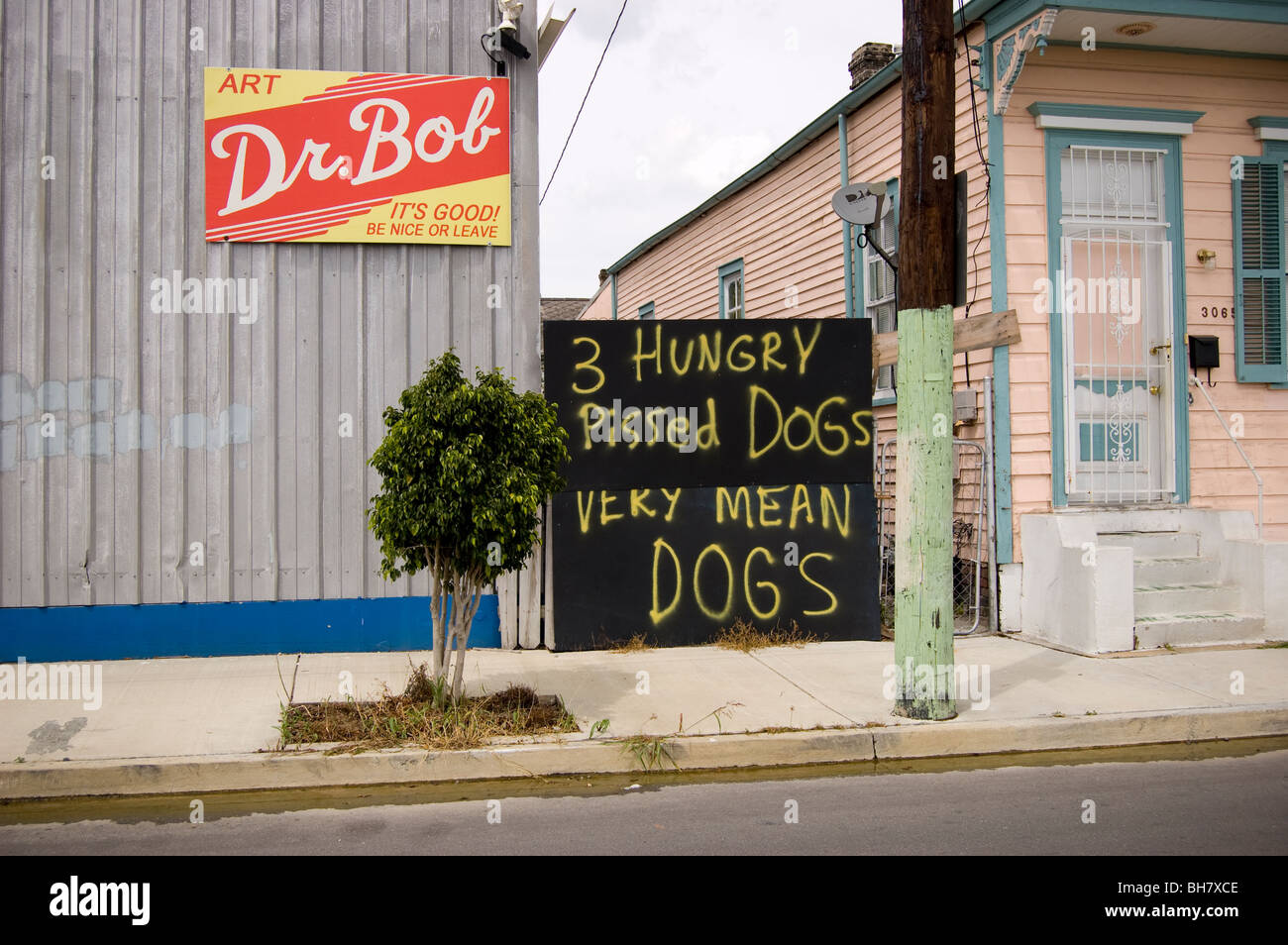 Hurricane Katrina Street Sign