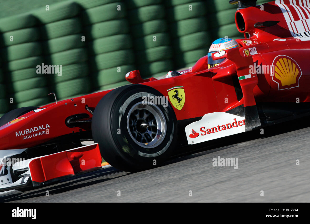 Fernando Alonso - Ferrari racing team F1 Stock Photo - Alamy