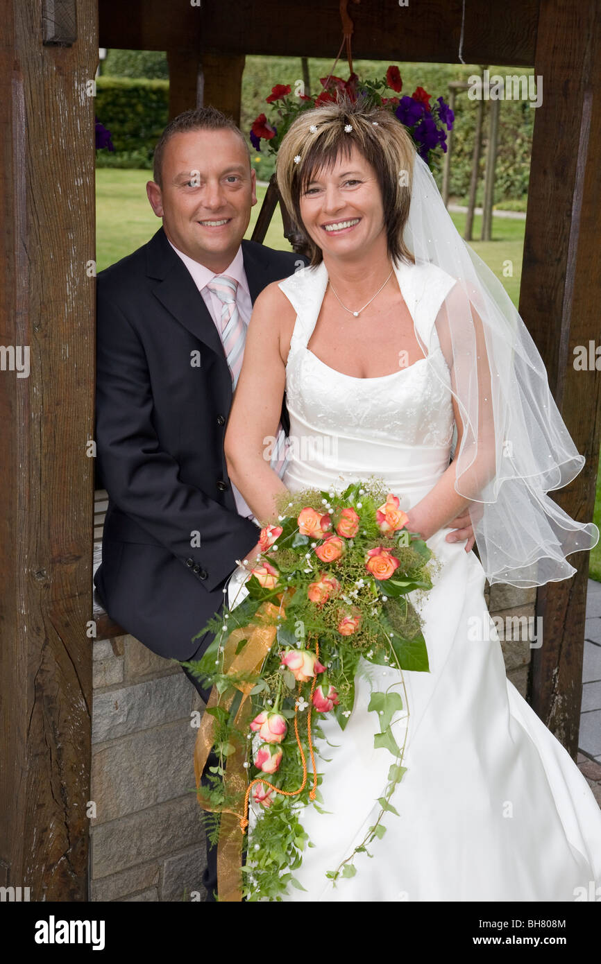 Bride and Groom Stock Photo - Alamy