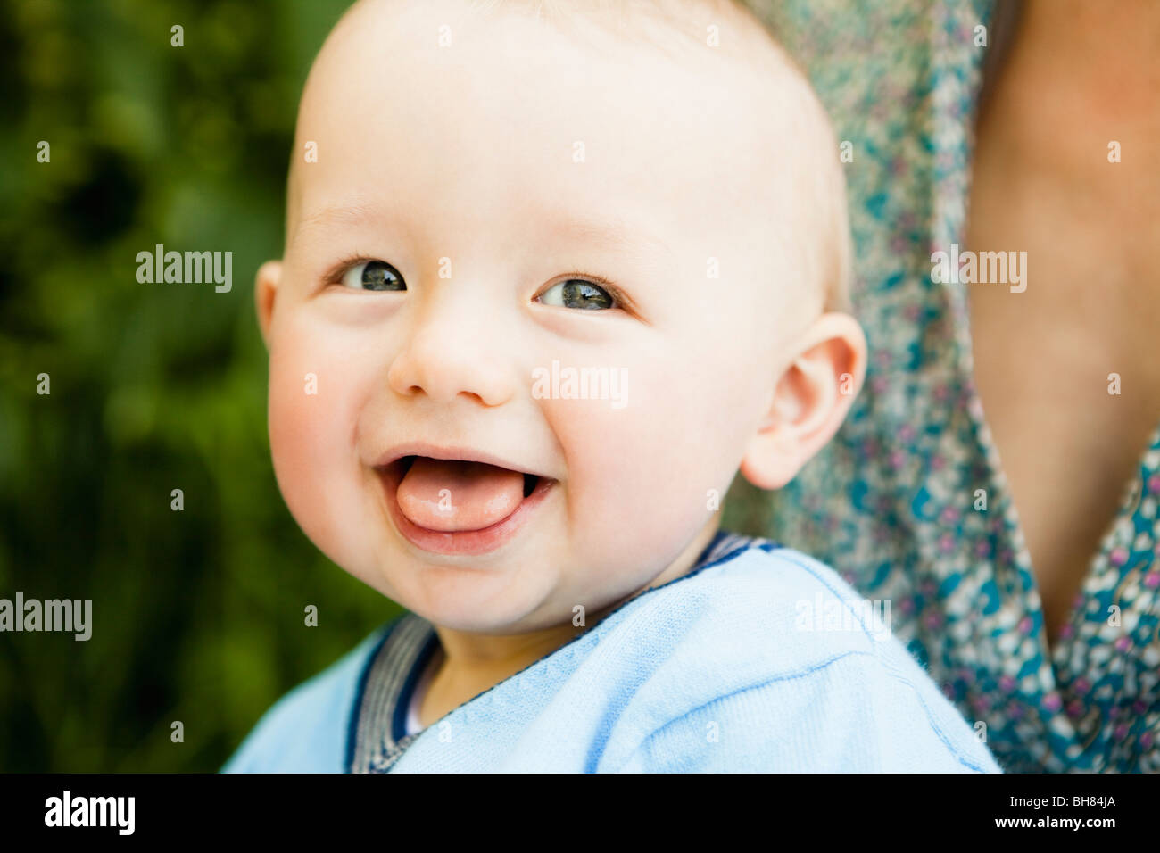 baby boy smiling Stock Photo - Alamy
