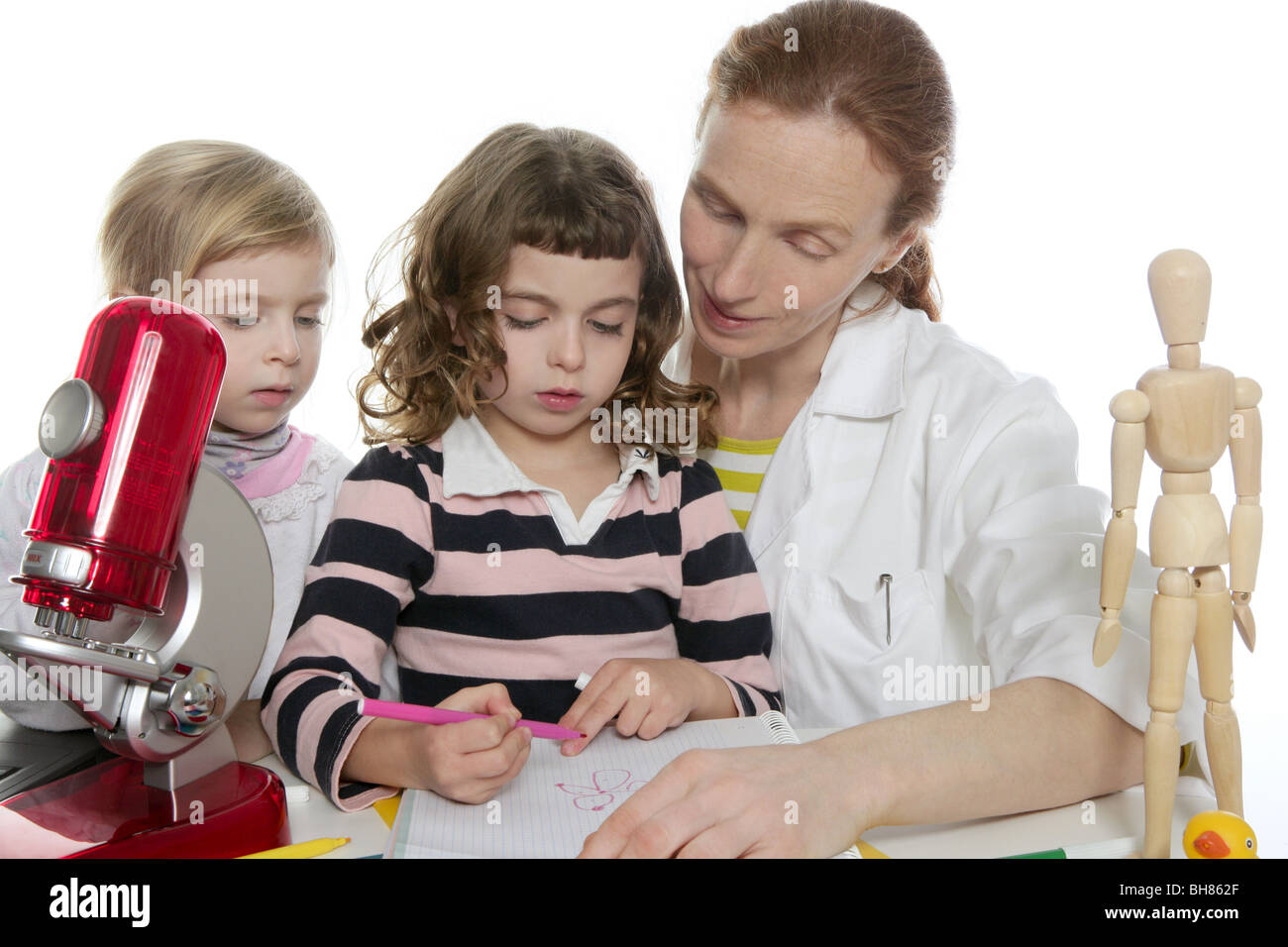 Class teacher doctor child hi-res stock photography and images - Alamy