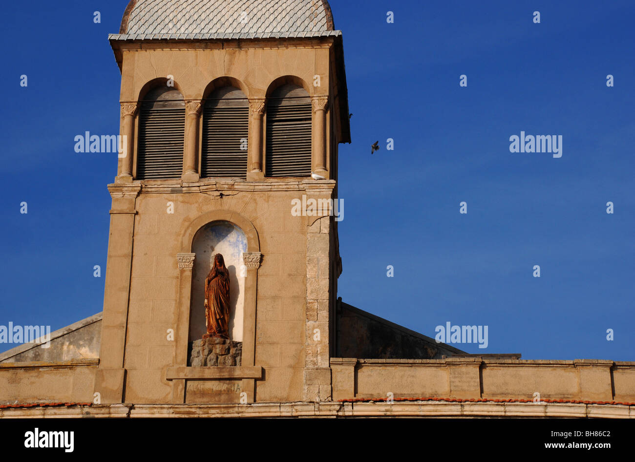 bell tower of a catholic monastery Stock Photo - Alamy