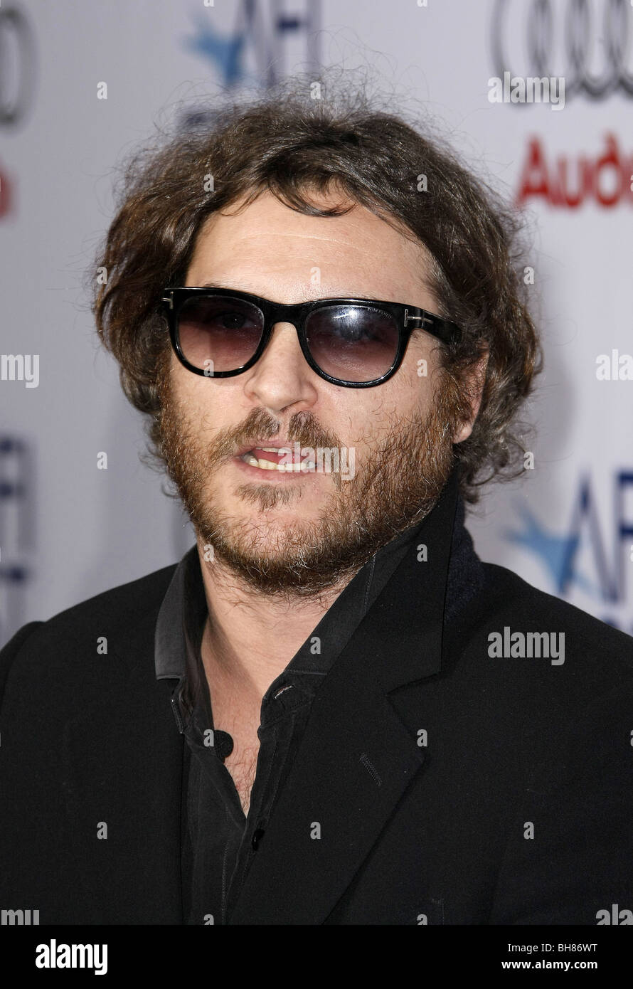 JOAQUIN PHOENIX ACTOR HOLLYWOOD LOS ANGELES CA USA 01/11/2008 Stock ...