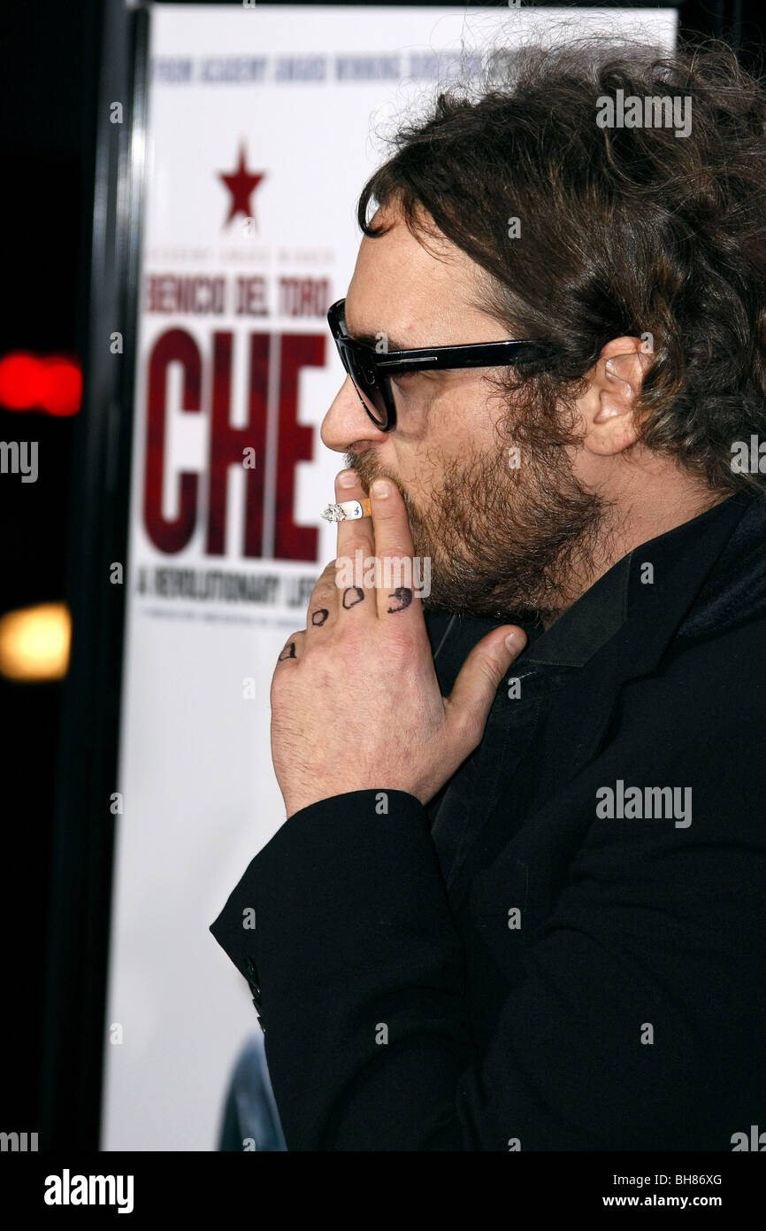 JOAQUIN PHOENIX ACTOR HOLLYWOOD LOS ANGELES CA USA 01/11/2008 Stock ...