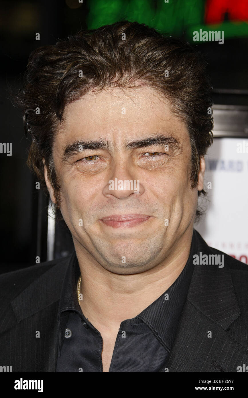 BENICIO DEL TORO ACTOR HOLLYWOOD LOS ANGELES CA USA 01/11/2008 Stock ...