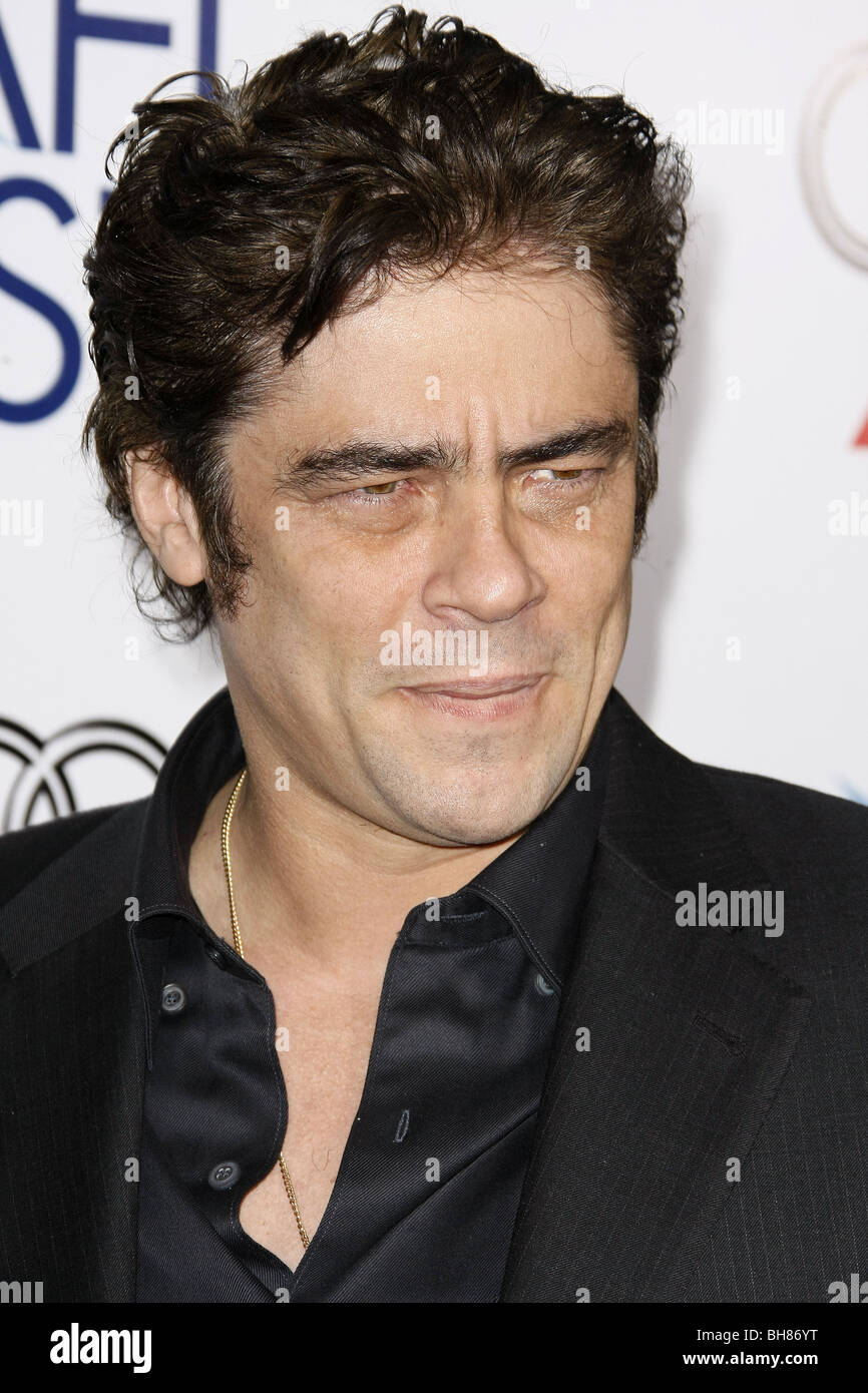 BENICIO DEL TORO ACTOR HOLLYWOOD LOS ANGELES CA USA 01/11/2008 Stock ...