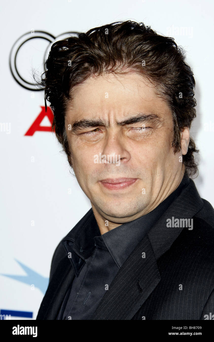 BENICIO DEL TORO ACTOR HOLLYWOOD LOS ANGELES CA USA 01/11/2008 Stock ...