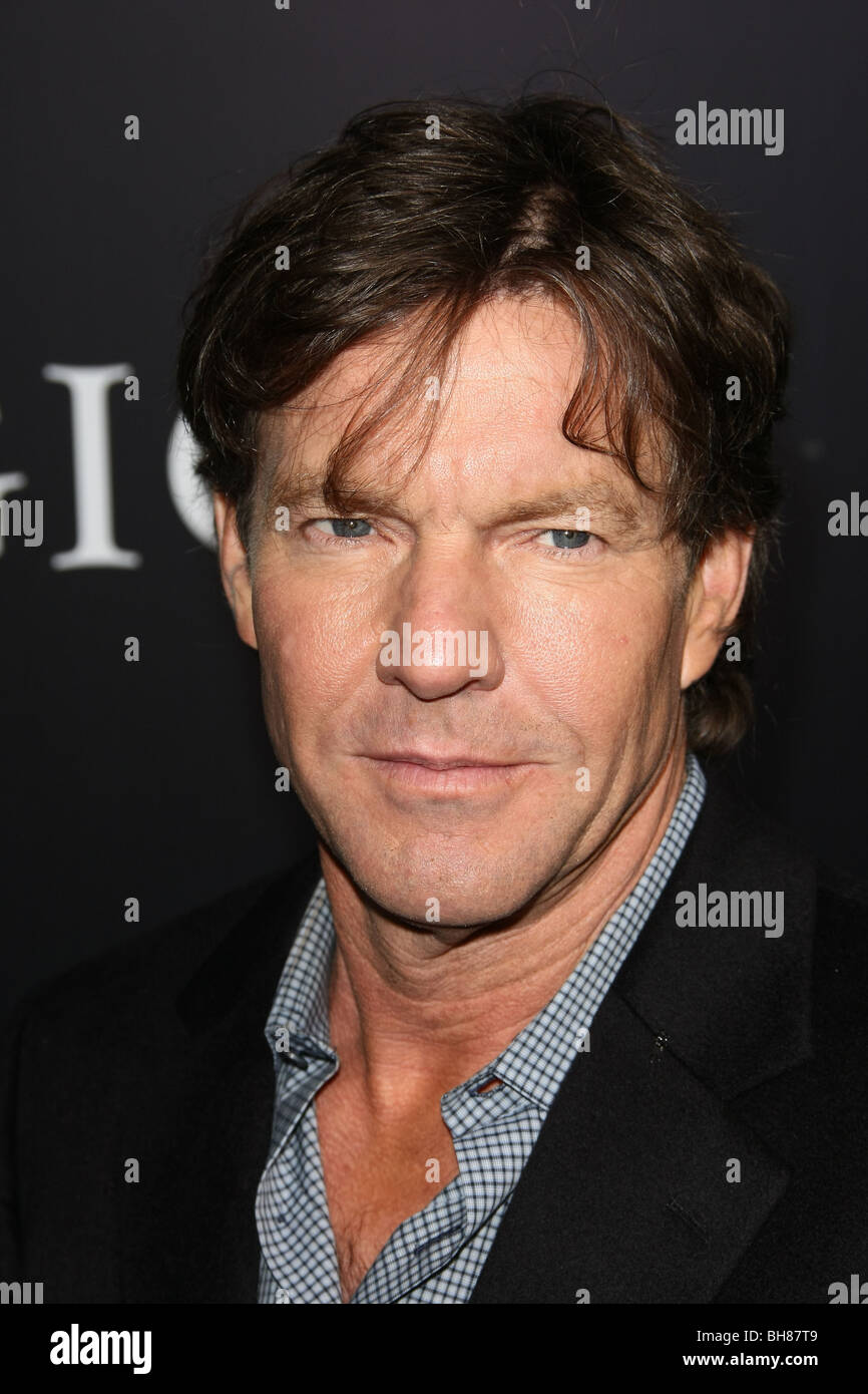 DENNIS QUAID ACTOR HOLLYWOOD LOS ANGELES CA USA 21/01/2010 Stock Photo ...
