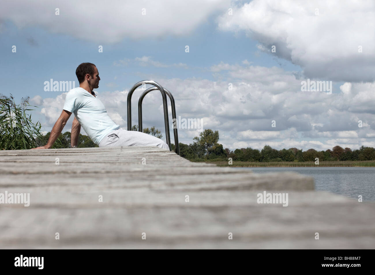 Staring off distance hi-res stock photography and images - Alamy