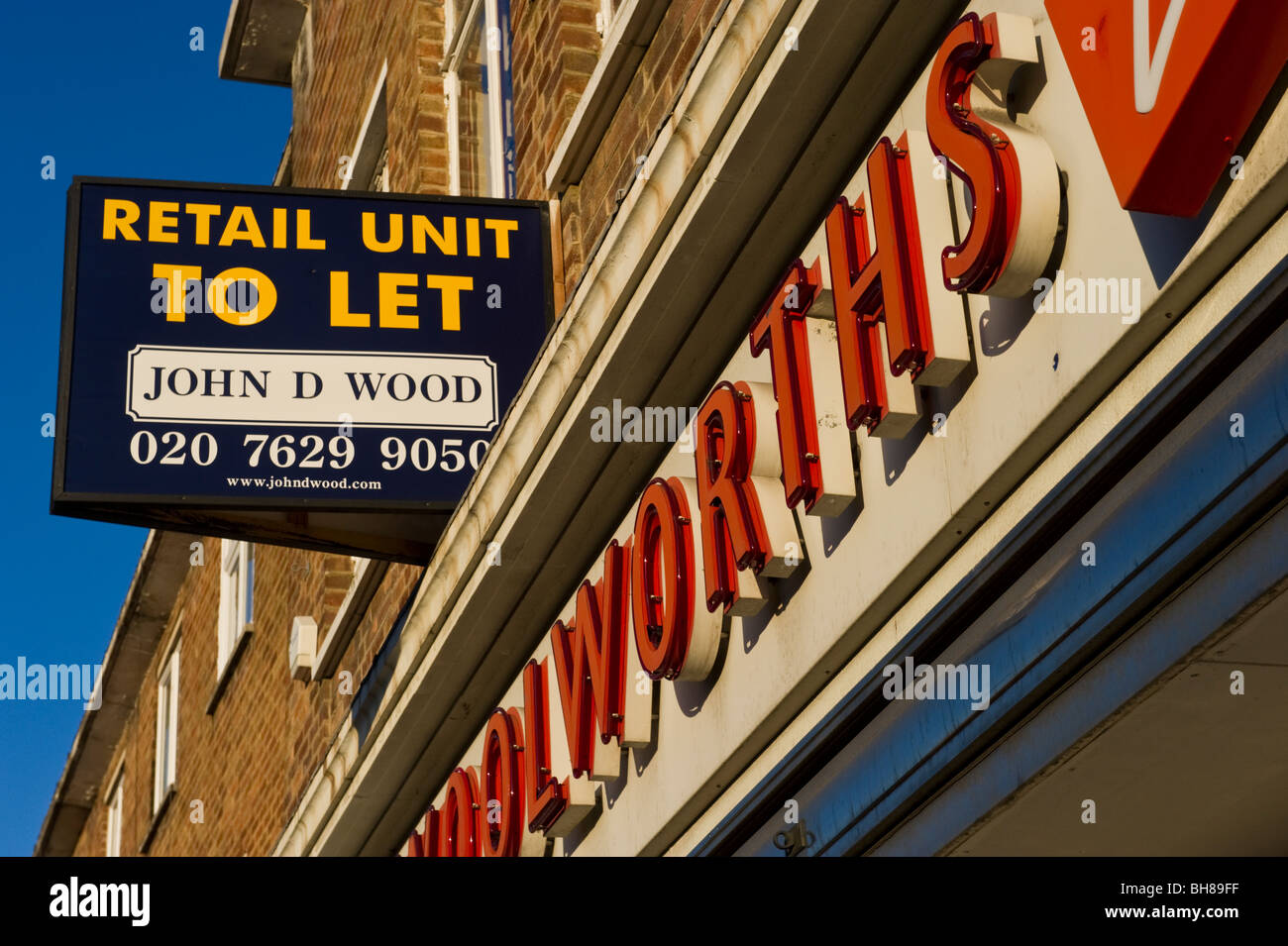 Woolworth sign hi-res stock photography and images - Alamy