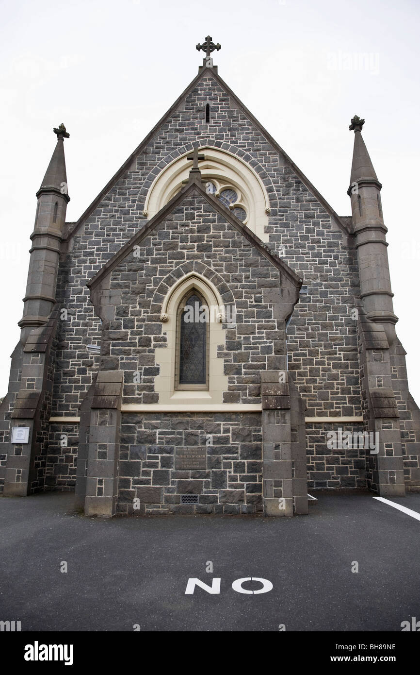 A bluestone church, Melbourne, Victoria, Australia Stock Photo - Alamy