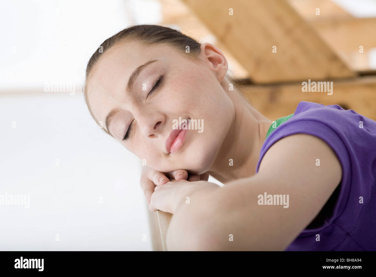 Female ballet dancer resting in hi-res stock photography and images - Alamy