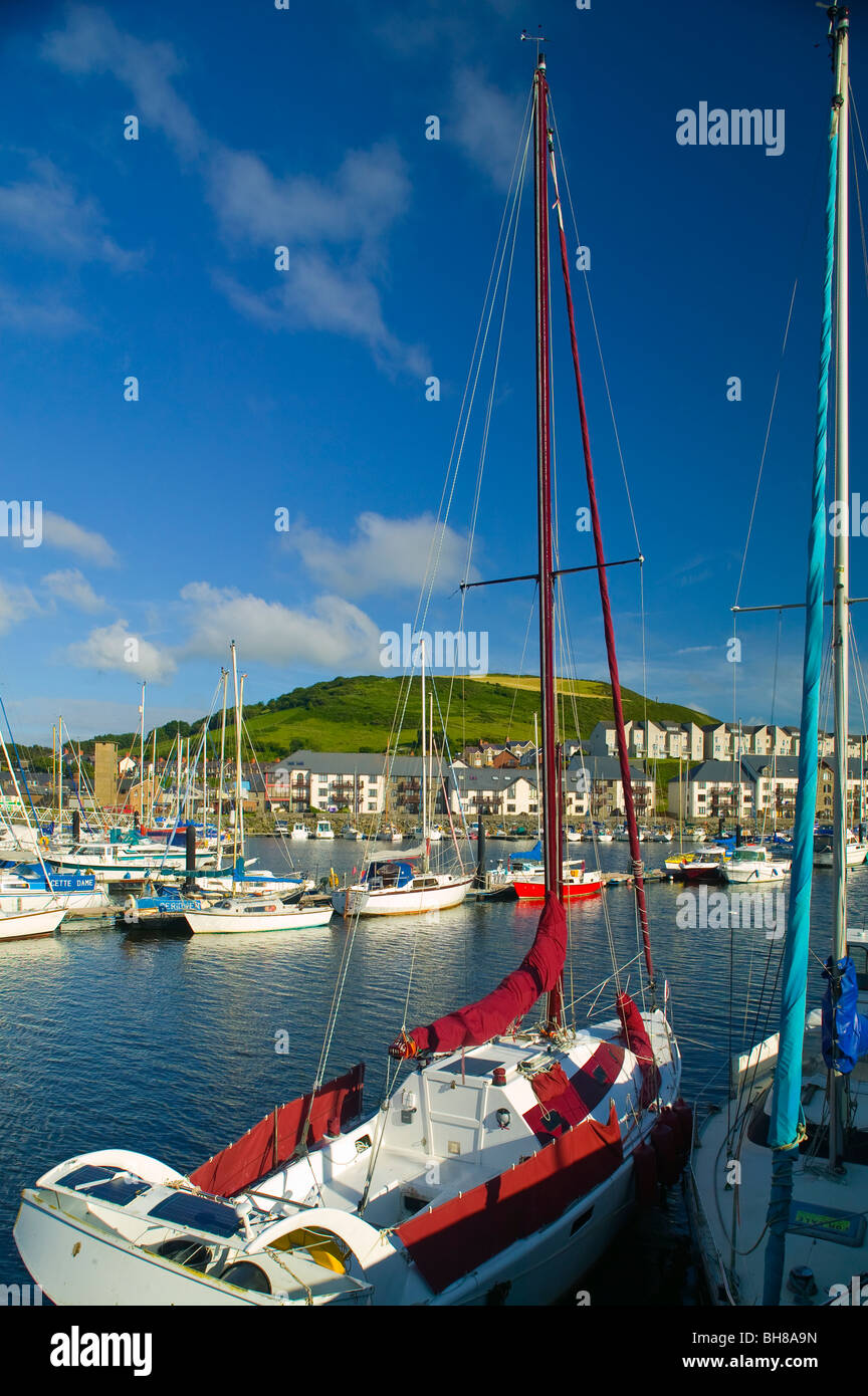Fishing leisure boats quayside aberystwyth hi-res stock photography and ...