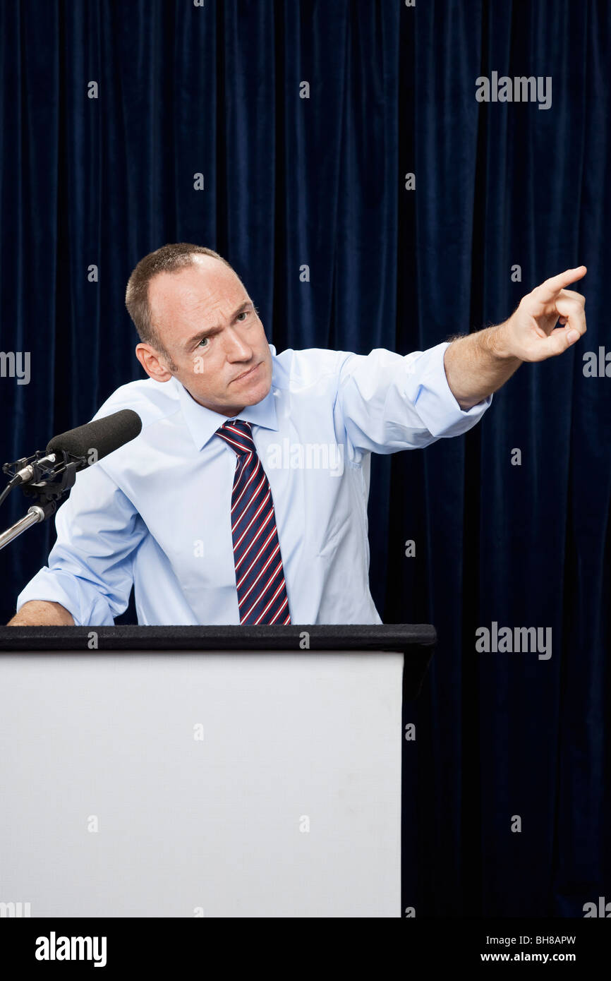 Lectern and stage hi-res stock photography and images - Alamy