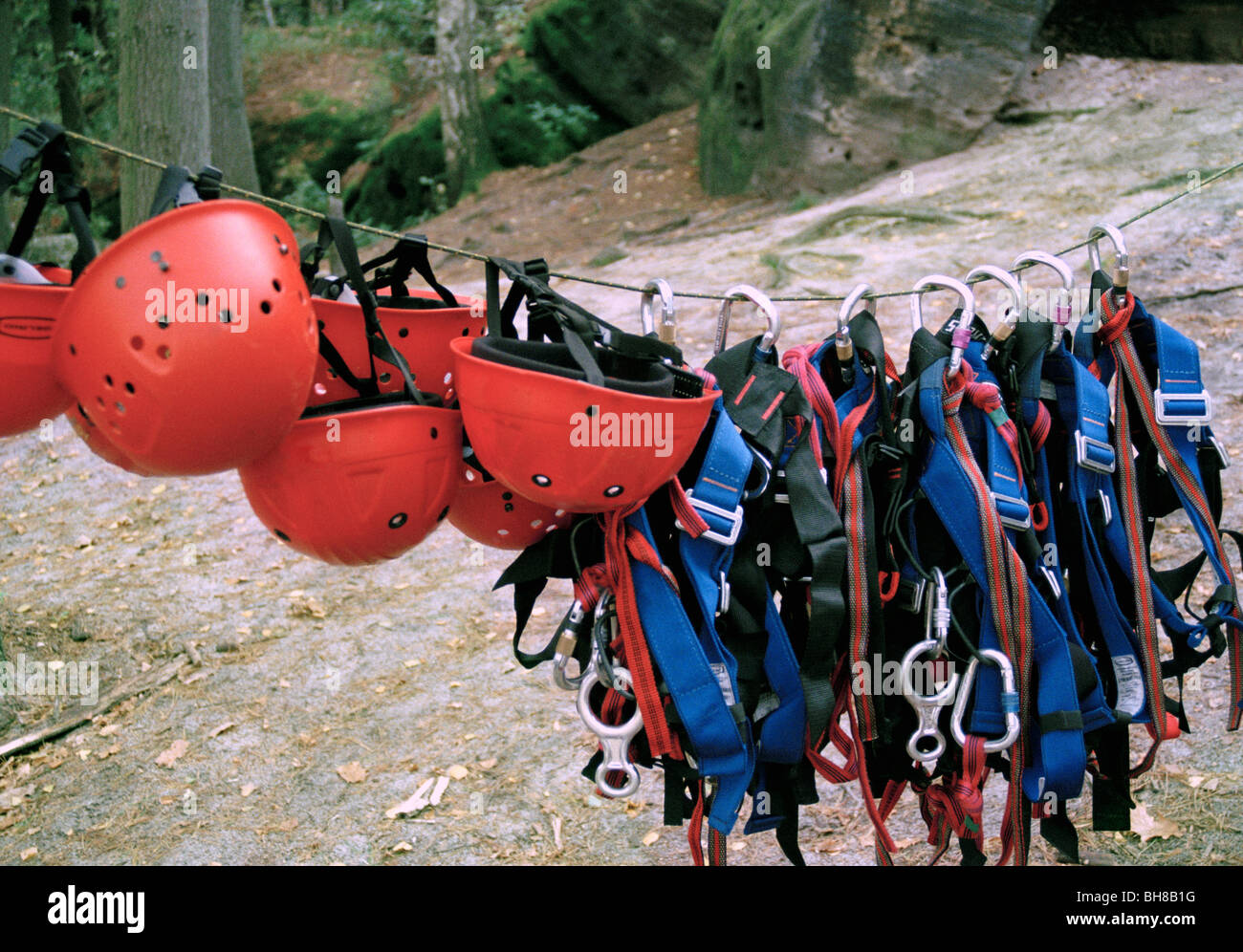 Hanging From The Rope High Resolution Stock Photography and Images - Alamy