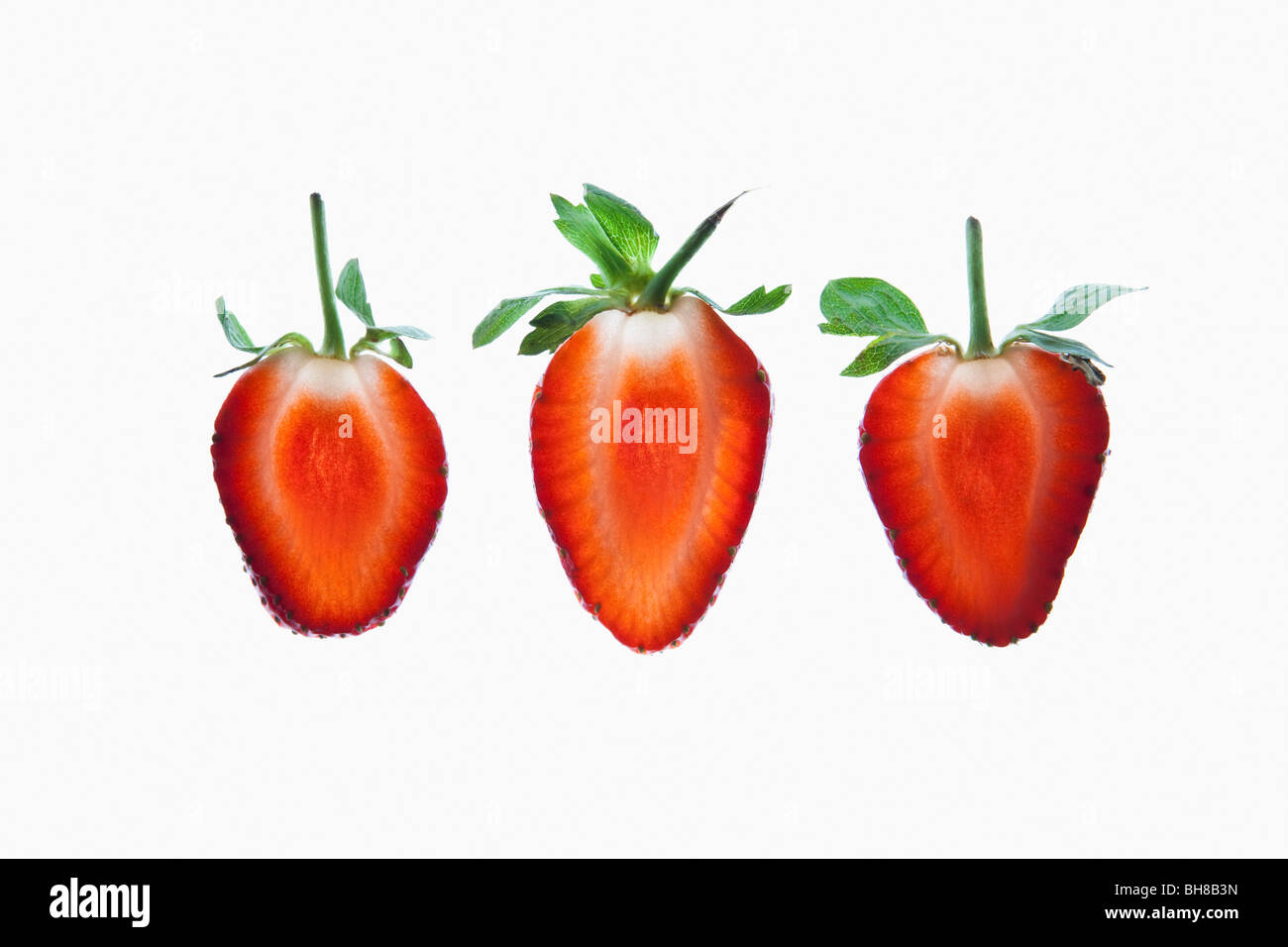 Cross section of a strawberry hi-res stock photography and images - Alamy